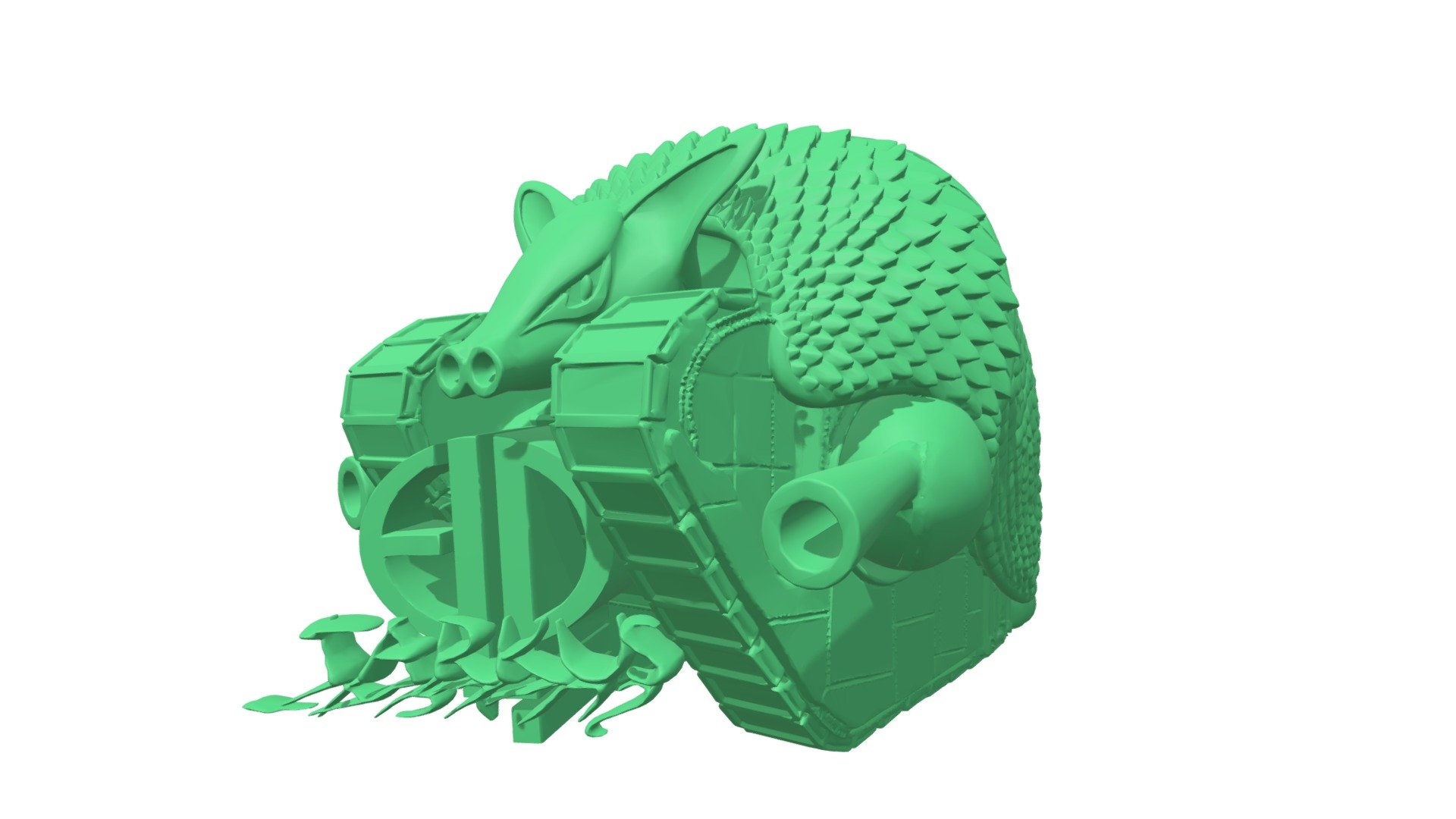 Emerson, Lake & Palmer - Tarkus - 3D model by ArtMonite [b628df6 ...