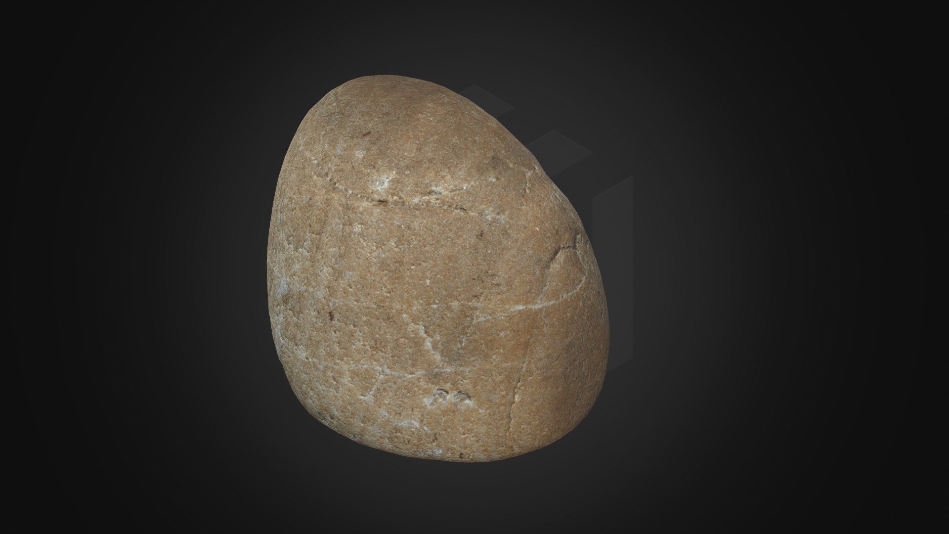 Rock Small Oval 02 - Buy Royalty Free 3D model by 60fps [b629a31 ...