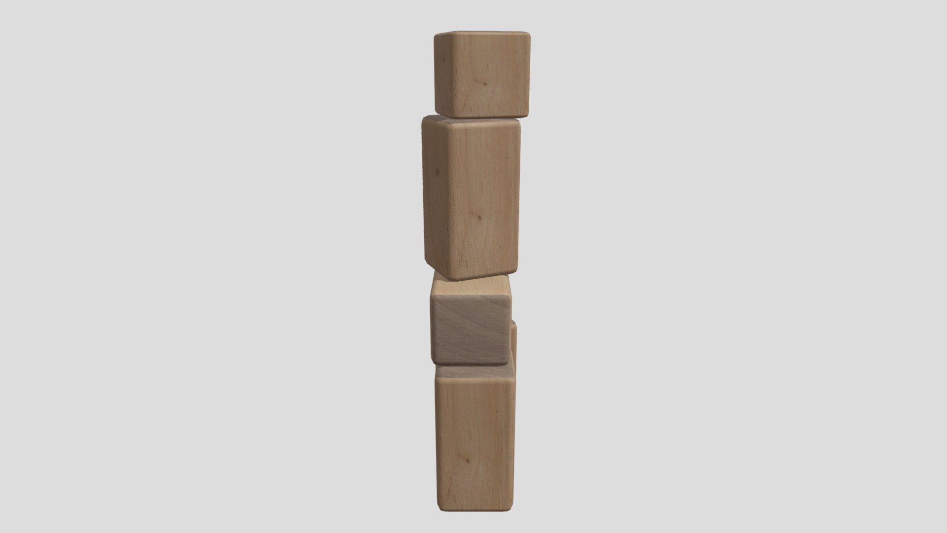 Block Stack - 3D model by kimdt [b62a77c] - Sketchfab