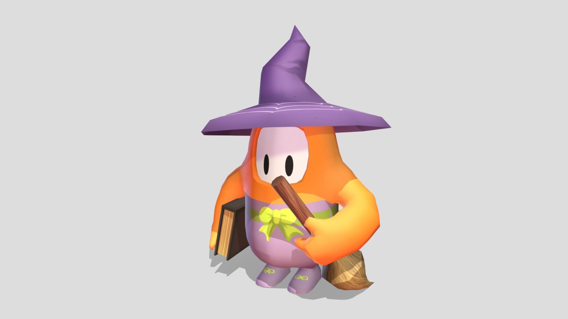 fall guy_witch - 3D model by yuio58967 [b62b386] - Sketchfab