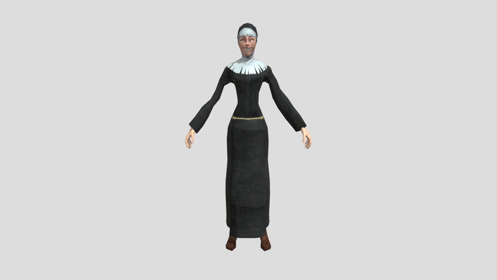 EVIL NUN NON UGLY MOD - Download Free 3D model by Dark Phantom Thunderball (@dpt) [b62d393 ...