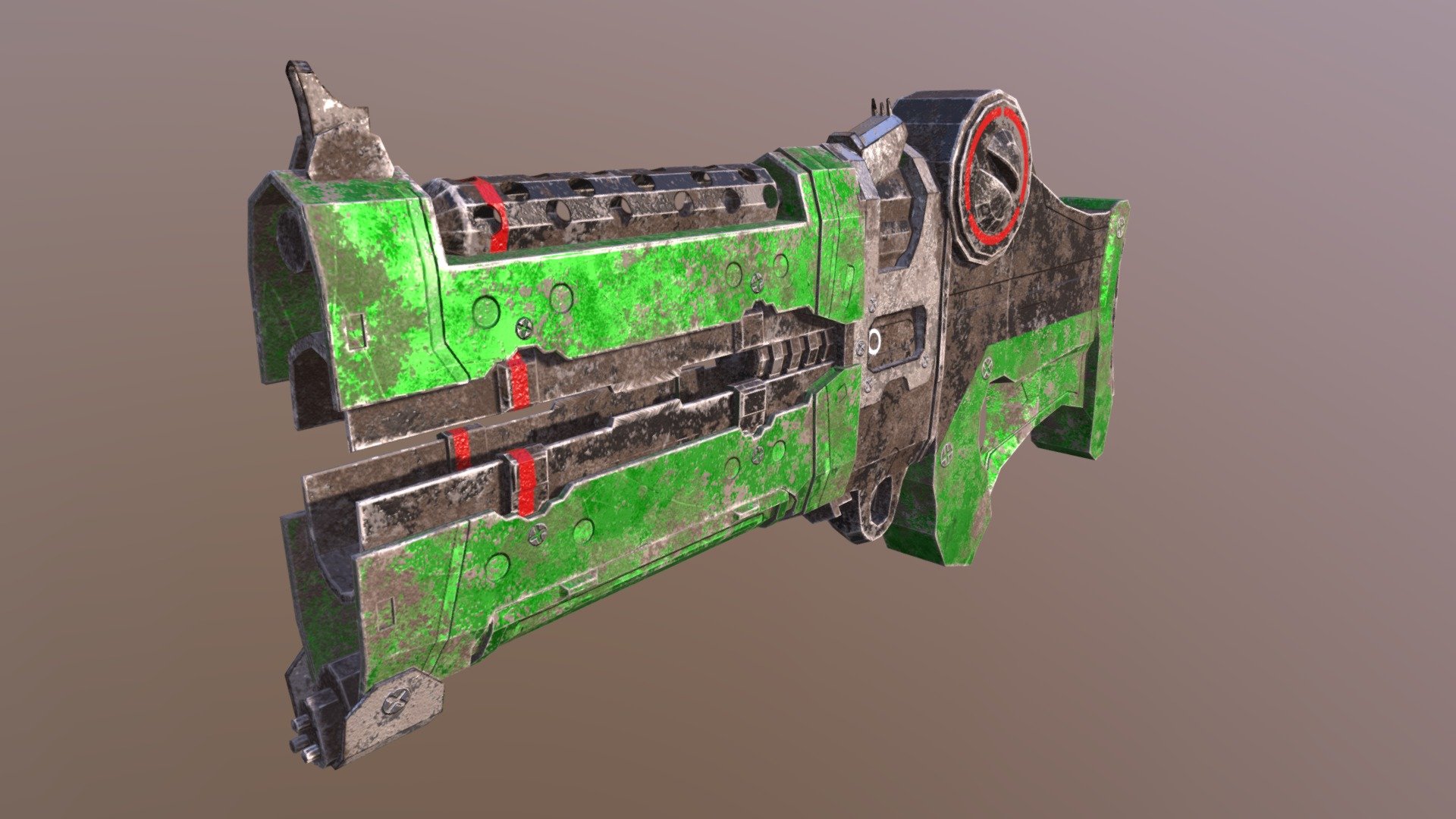 GUN - 3D model by Lin-yan [b62e04d] - Sketchfab