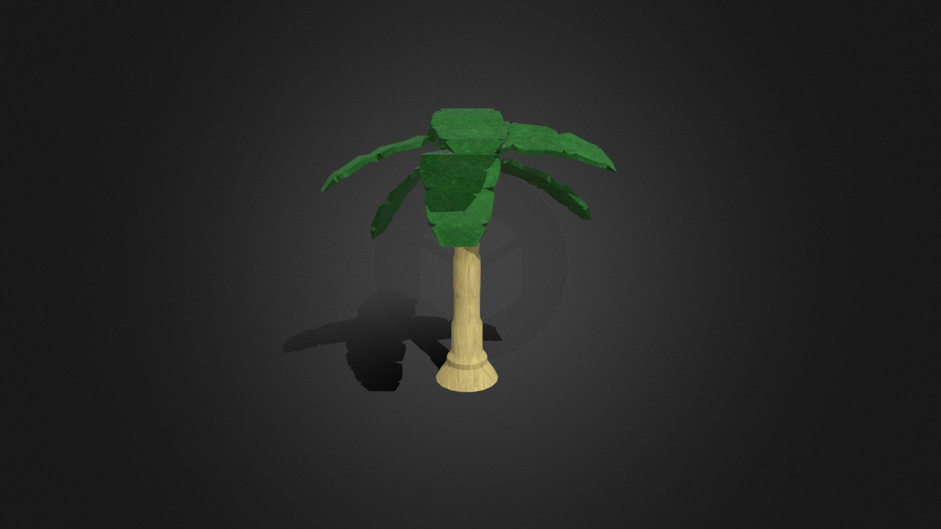 Coconut Tree - 3D model by Emiliteeh [b62f87b] - Sketchfab