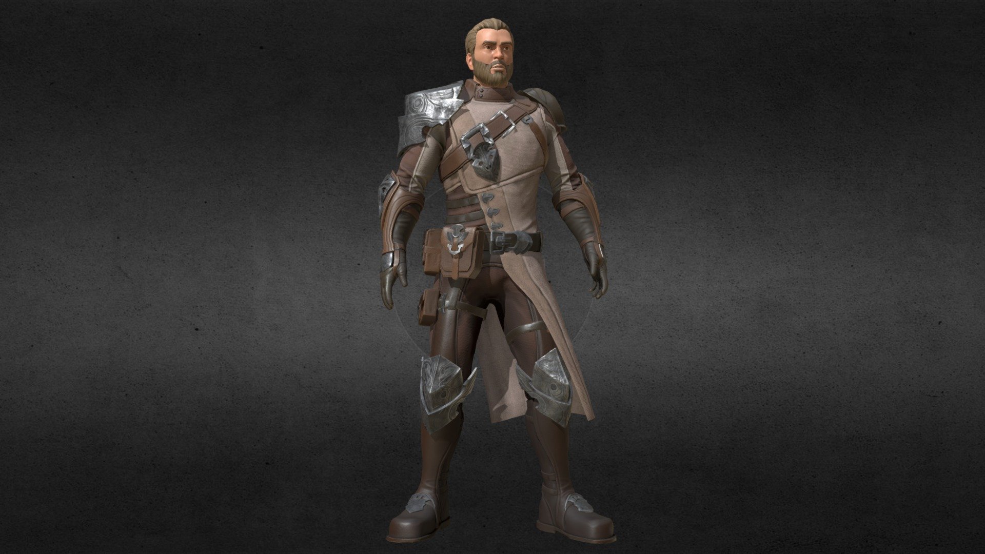 Fantasy Soldier - 3D model by Adrian Alcomendras (@akant0r) [b630089 ...