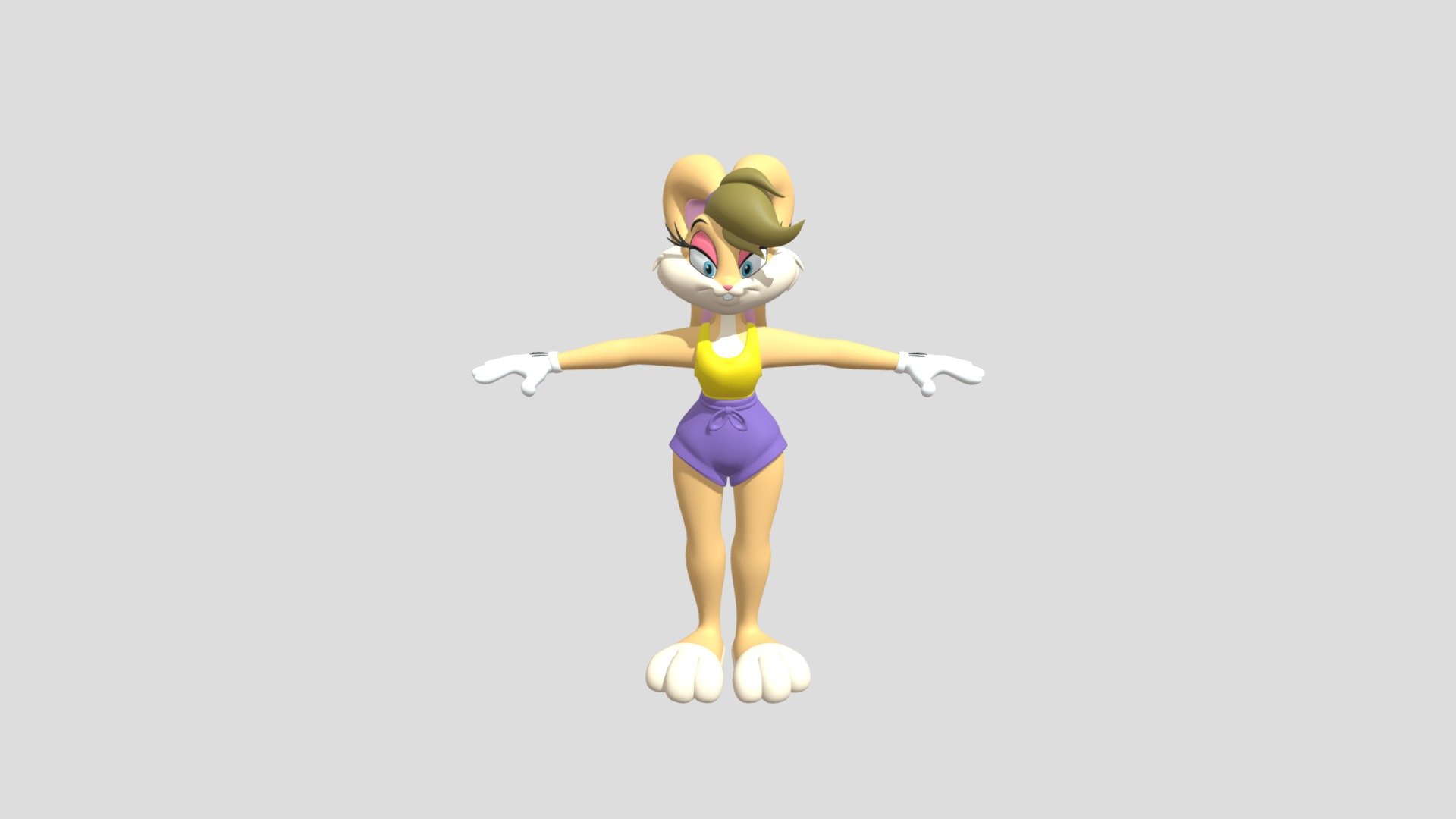 Lola Bunny - Download Free 3D model by anderlenolan [b632de2] - Sketchfab