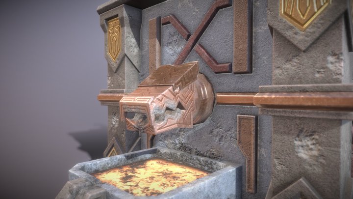 Dwarven_building 3D models - Sketchfab
