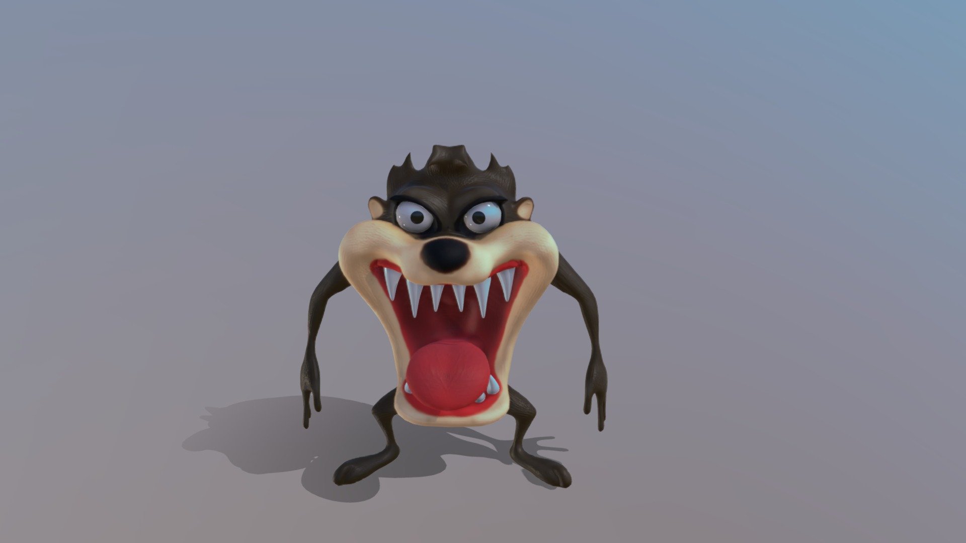 tazz - 3D model by biancattaneo [b635863] - Sketchfab