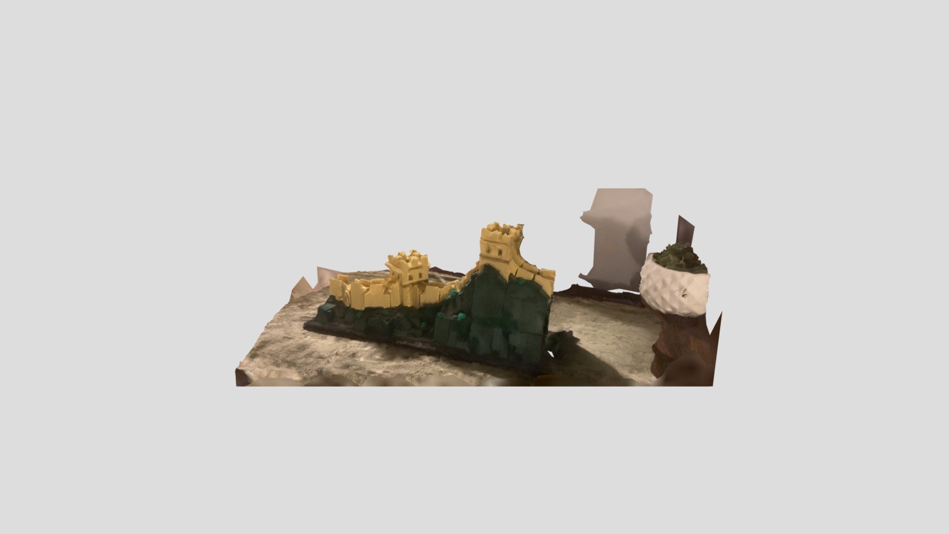 Lego Great wall - 3D model by shaunkime [b635e5b] - Sketchfab