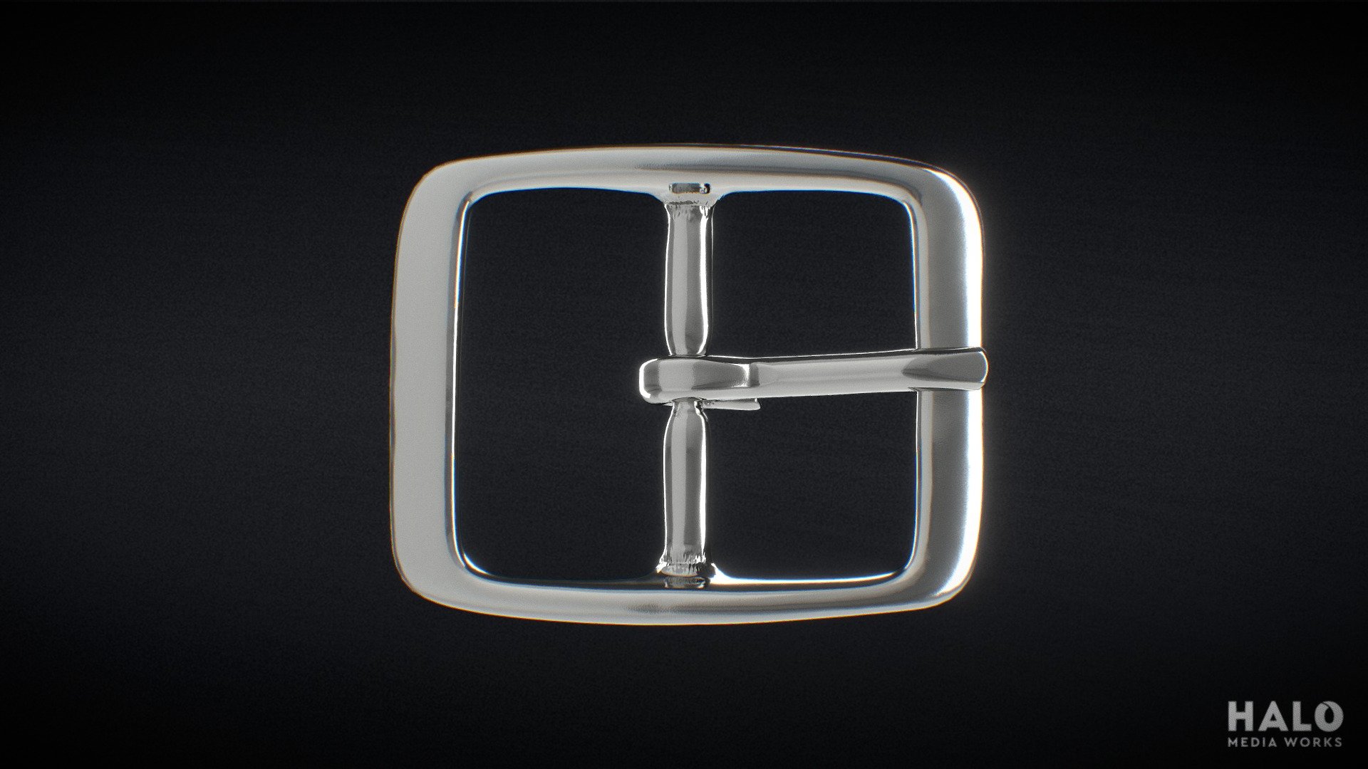 Silver Buckle - 3D model by Halo Renders (@HaloRenders) [b638280 ...