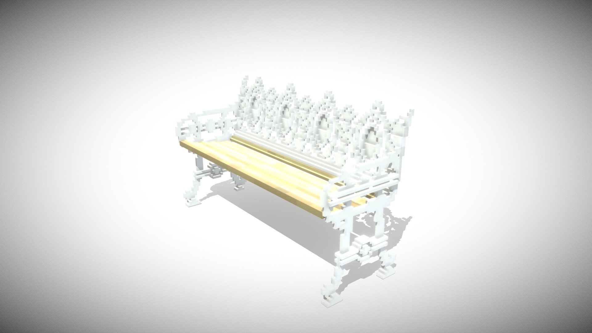 New Orleans Bench - Download Free 3D model by GamerKM (@KevinMar ...