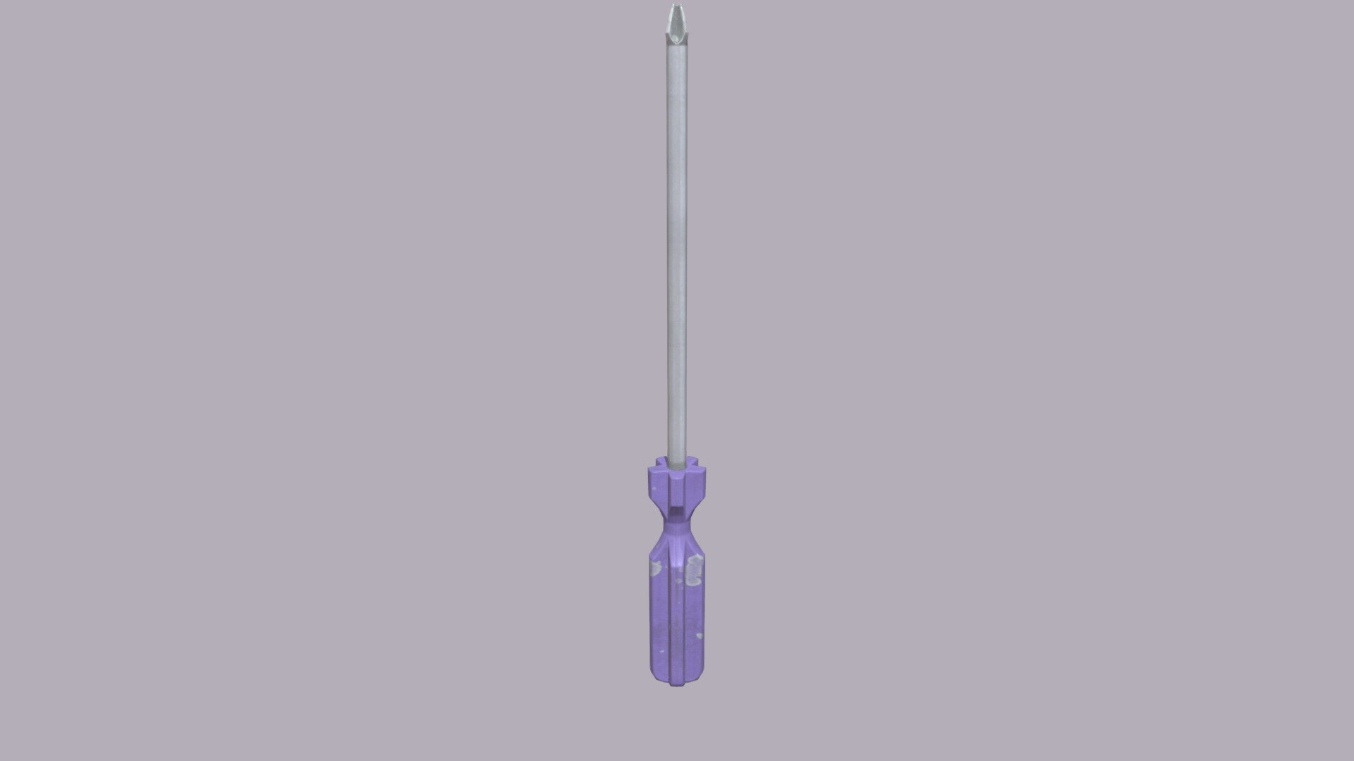 Purple screwdriver. - Download Free 3D model by LektaDrown [b6389d9 ...