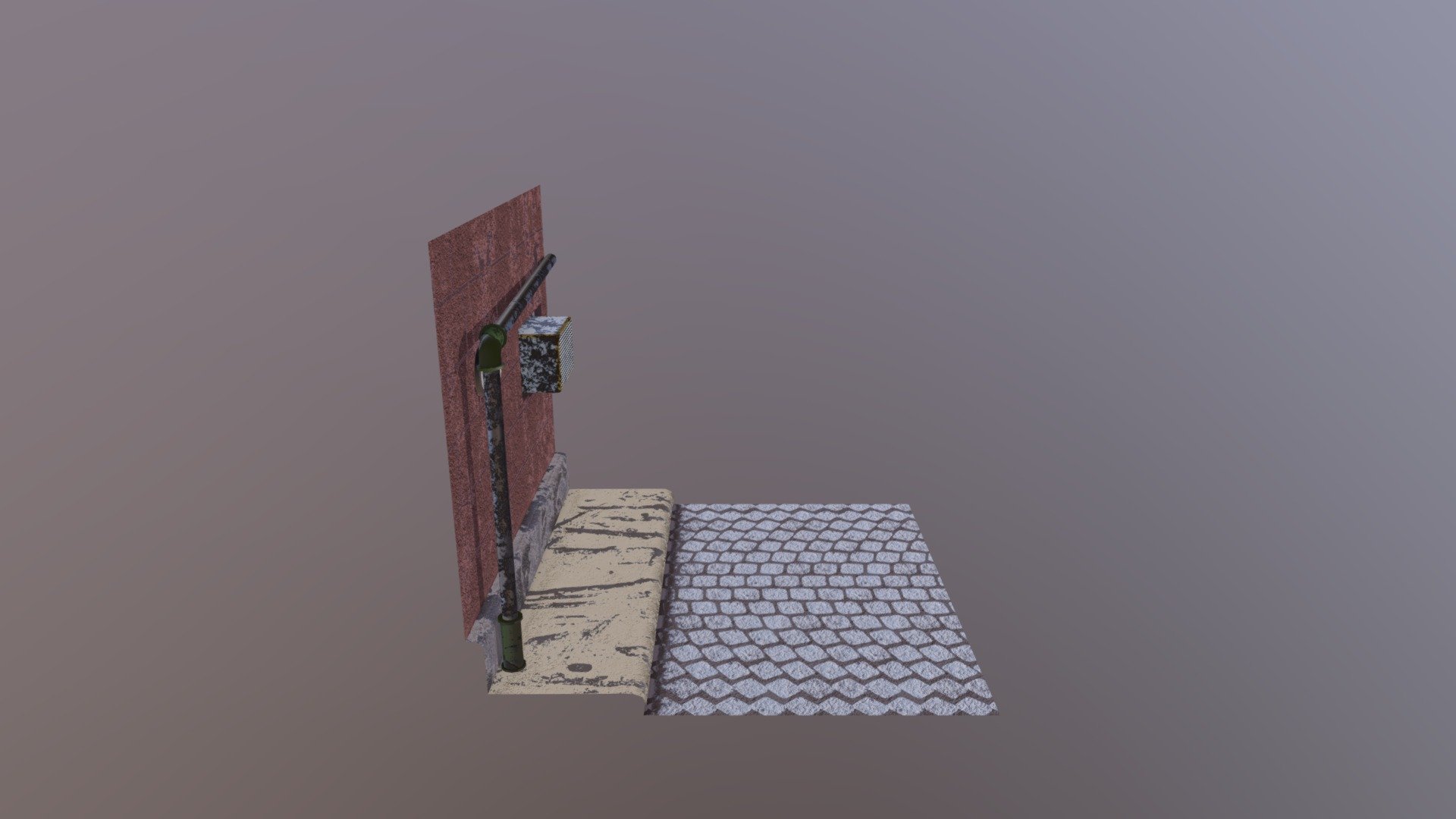 Alley - 3D model by EclipseZ [b638a50] - Sketchfab