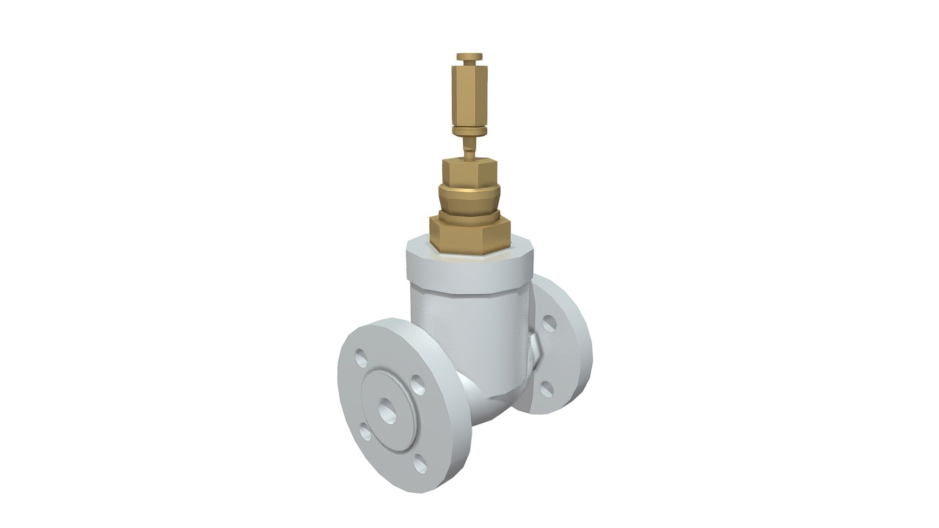 Resideo Flanged Linear Valve DF15-B-NI - 3D model by bimstore ...