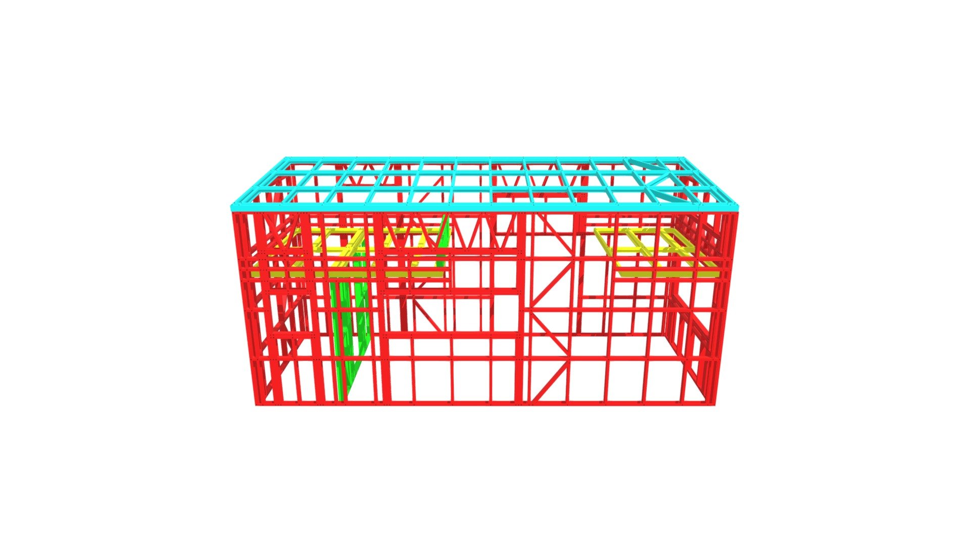 Frame Kit #58 - option 4 - Download Free 3D model by Steel Frames ...