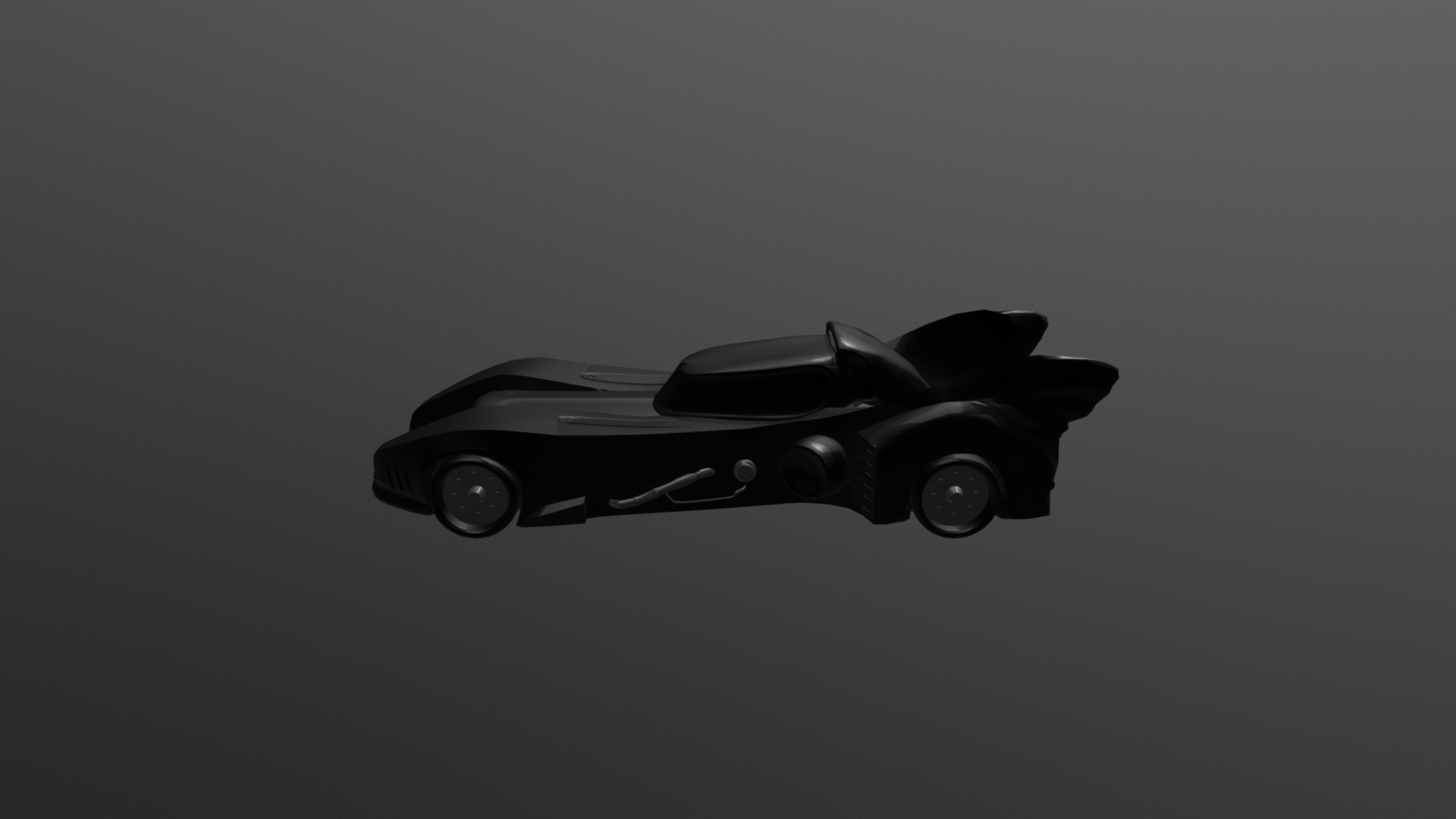 1989 Batmobile - 3D model by Zahkriin [b63aaef] - Sketchfab