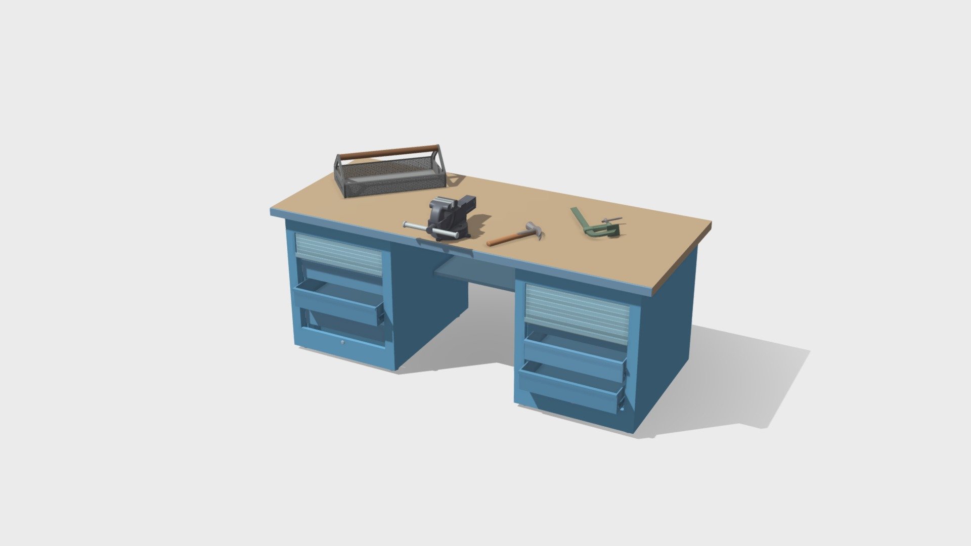 Workbench - Download Free 3D model by Bowen154 [b63b838] - Sketchfab