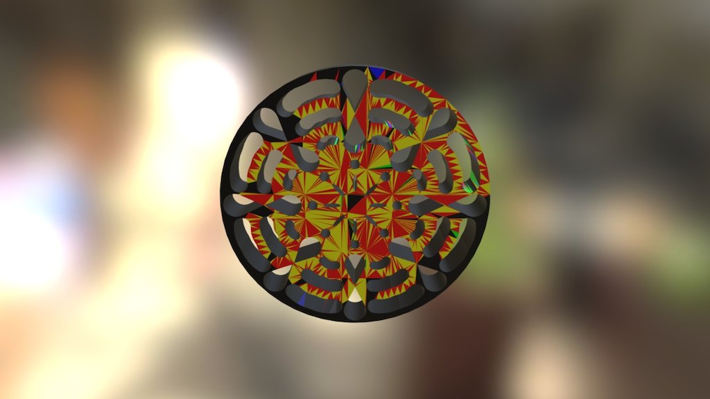 mandala - 3D model by rozan1 [b63bb9f] - Sketchfab
