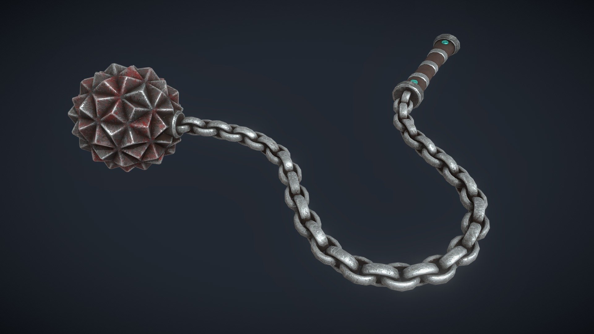 Dark Fantasy Mace - 3D model by Sir Erdees (@sirerdees) [b63be7c ...
