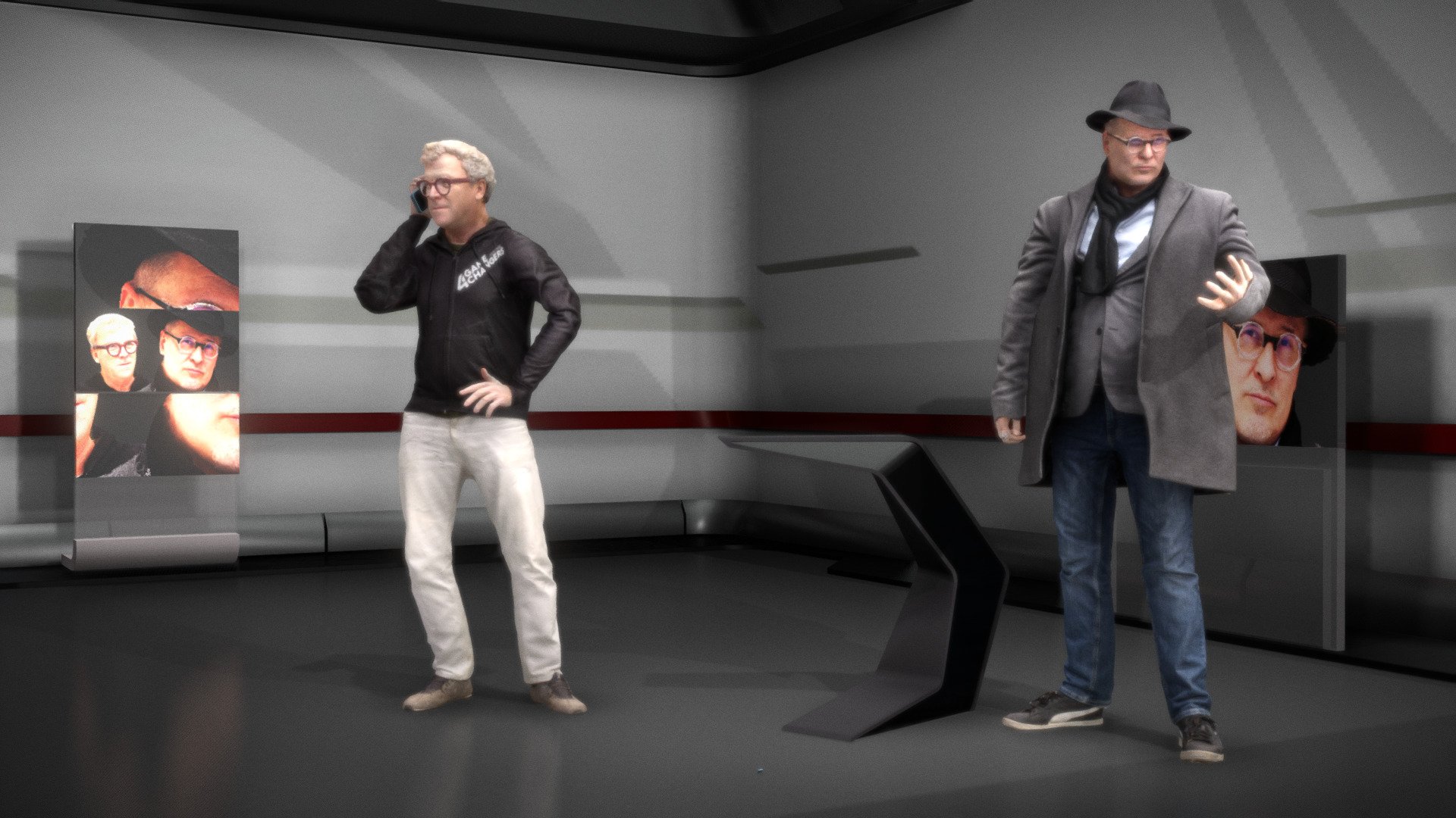 TV Men - 3D model by ViARsys [b63c51b] - Sketchfab