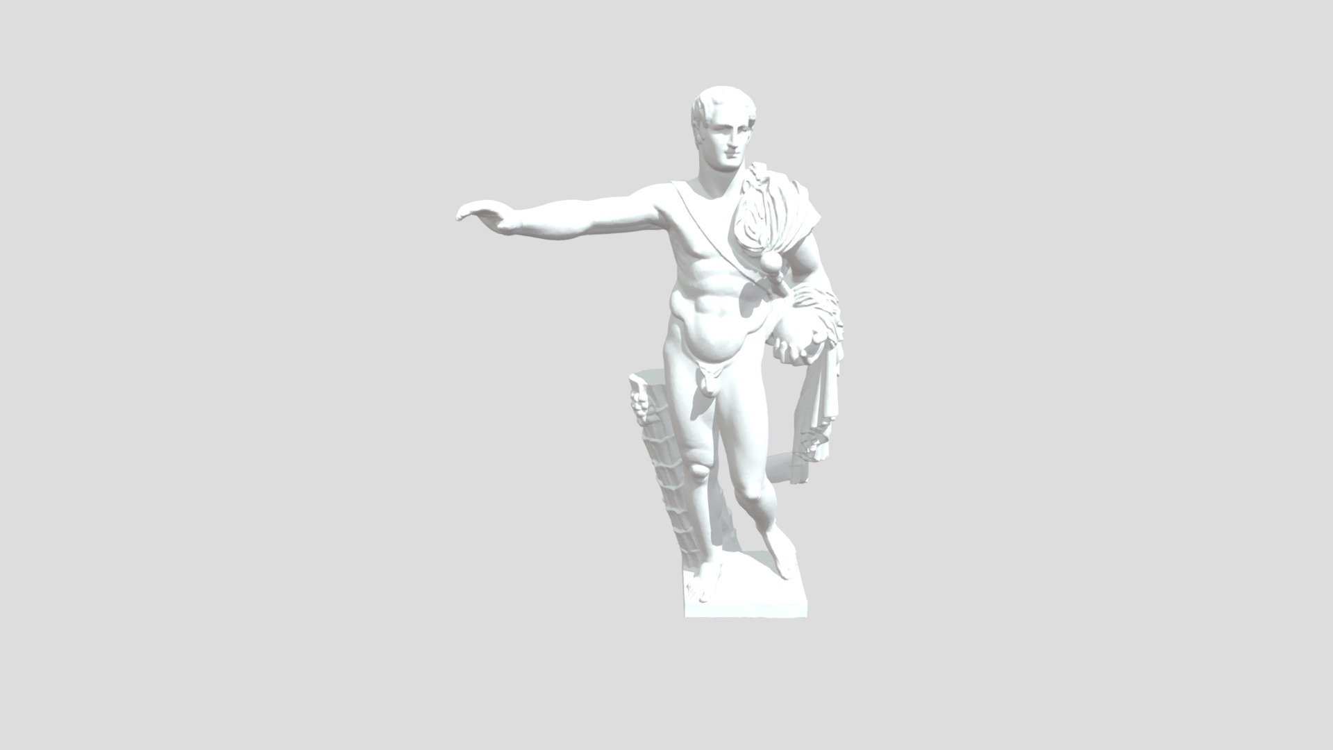 Roman Orator Statue - Download Free 3D model by AdarPor [b63c64a ...