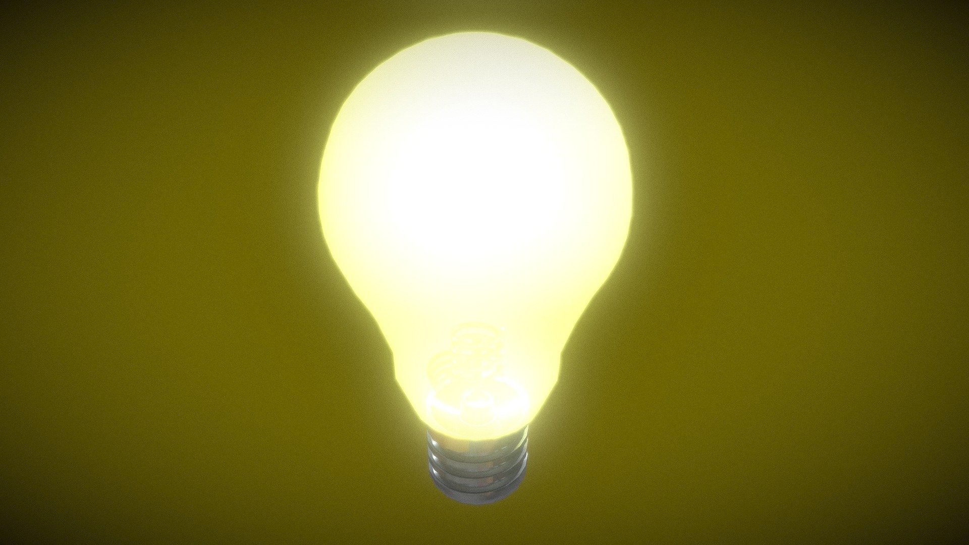 A Simple Lightbulb - Download Free 3D model by Miguel Adão (@theauditor ...