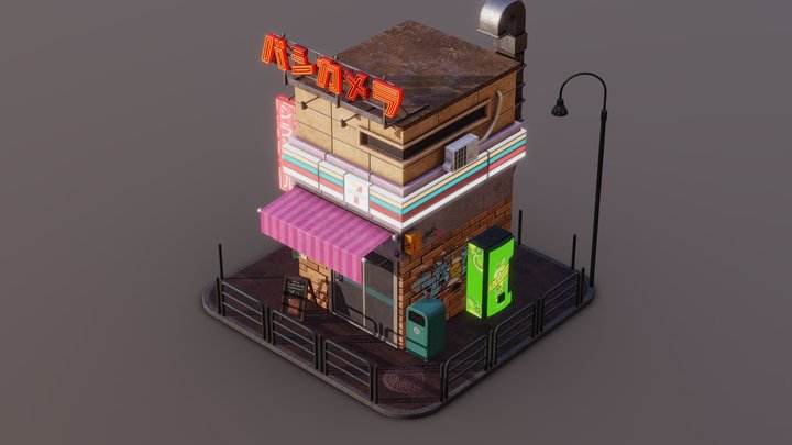 Minimarket 3D models - Sketchfab