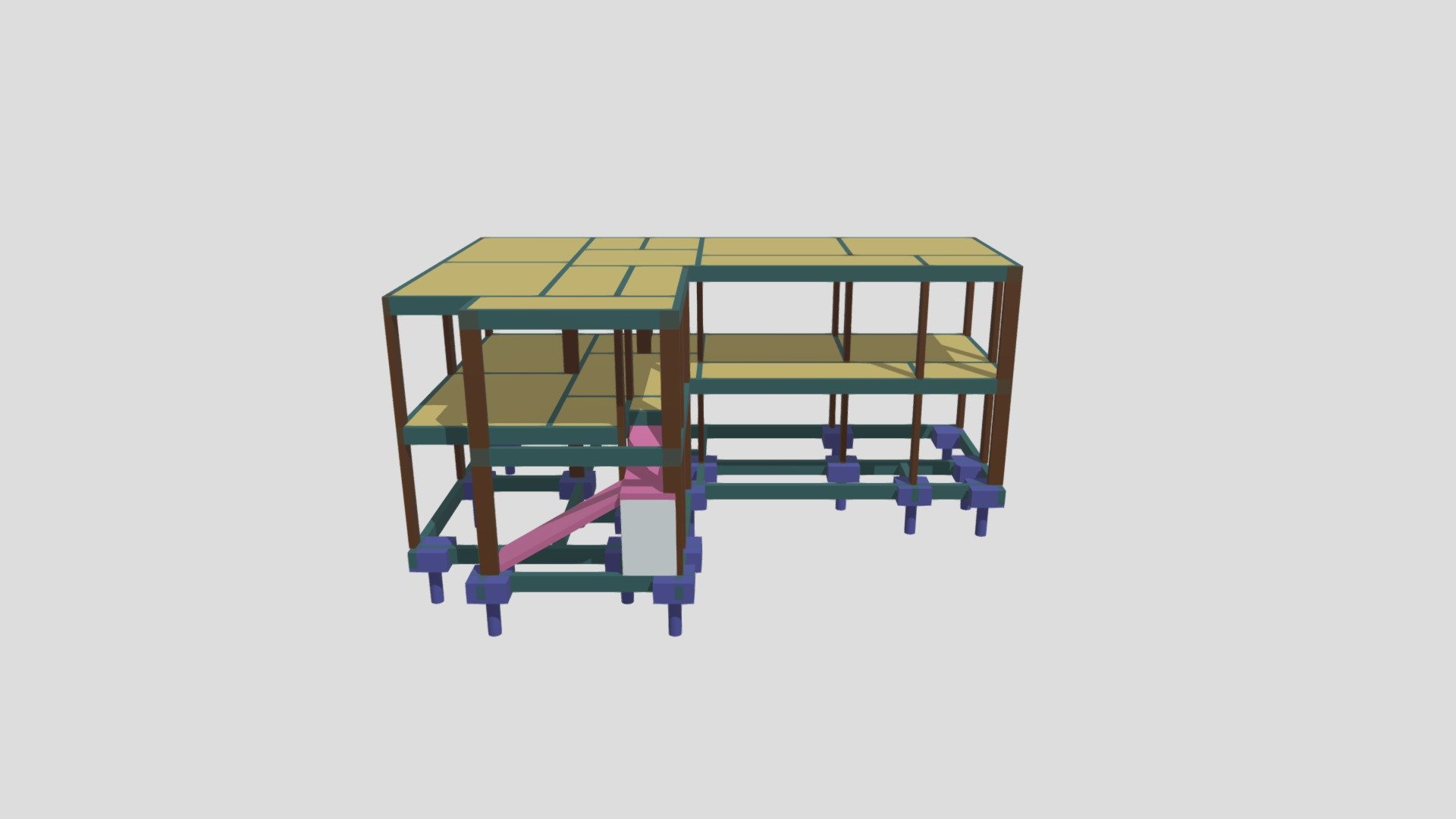 3d_hostel - 3D model by JT.ENG [b641275] - Sketchfab