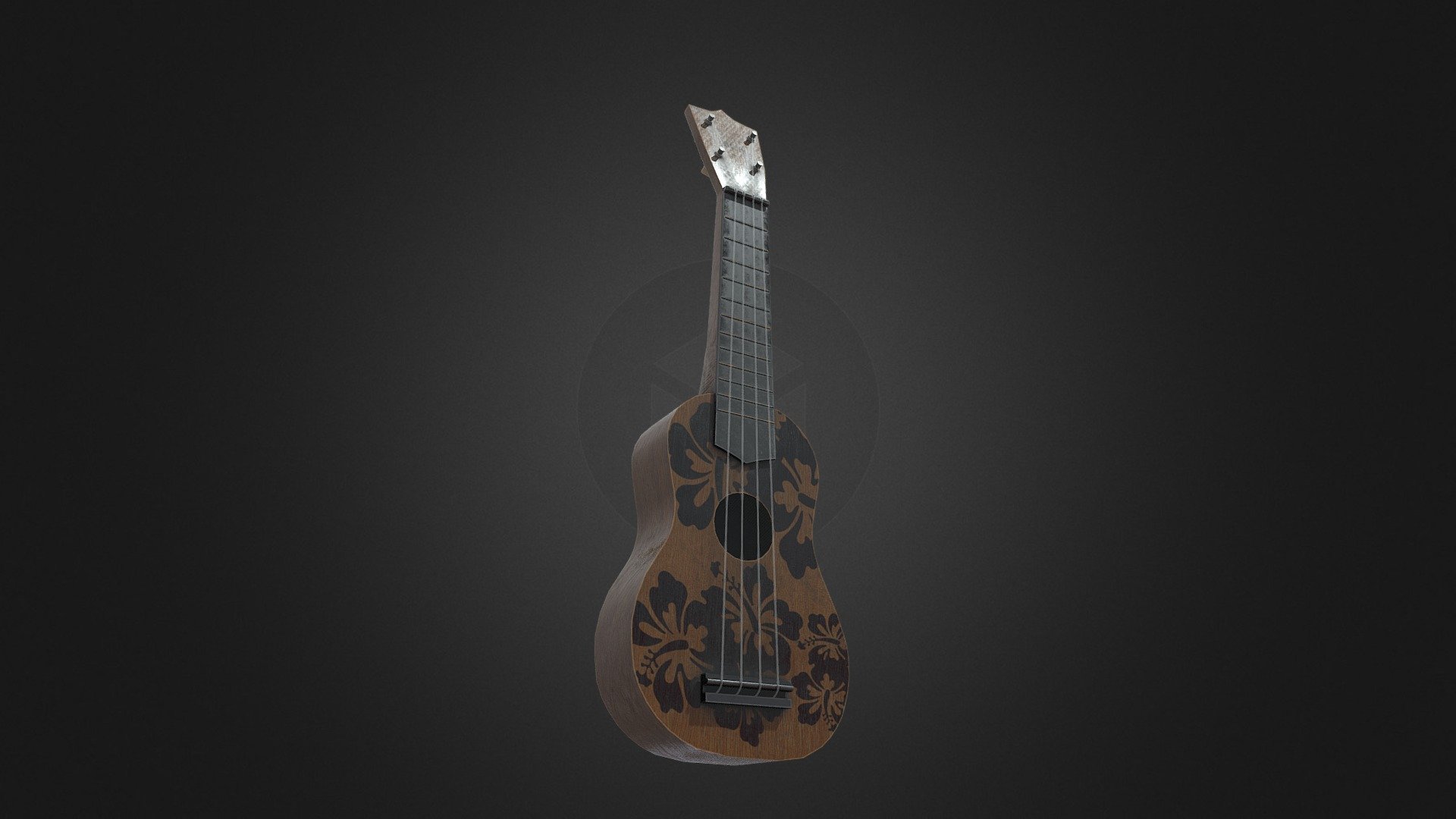 Ukulele - 3D model by BubbleGumBoio [b643989] - Sketchfab