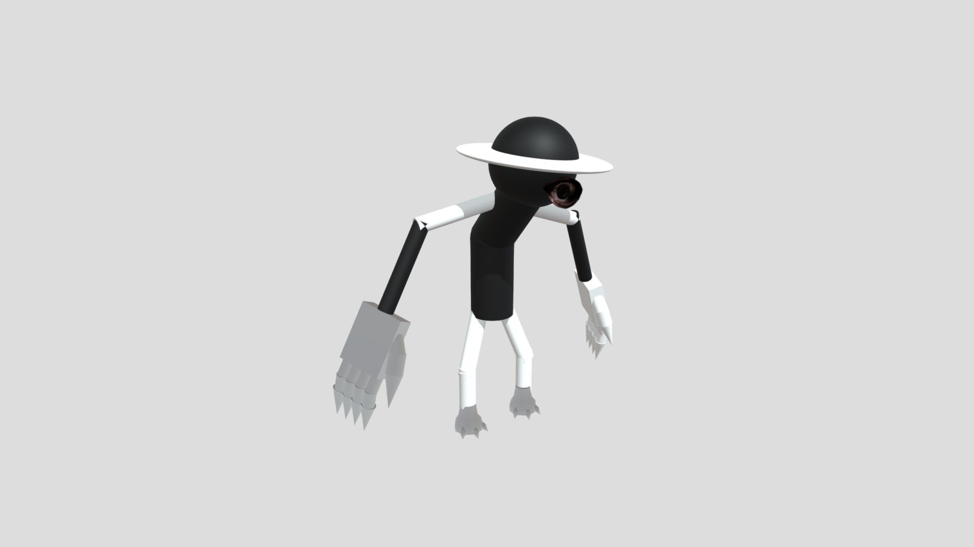 FNF THE X FILES: X7HJ3 True form - Download Free 3D model by RoboBen50 ...