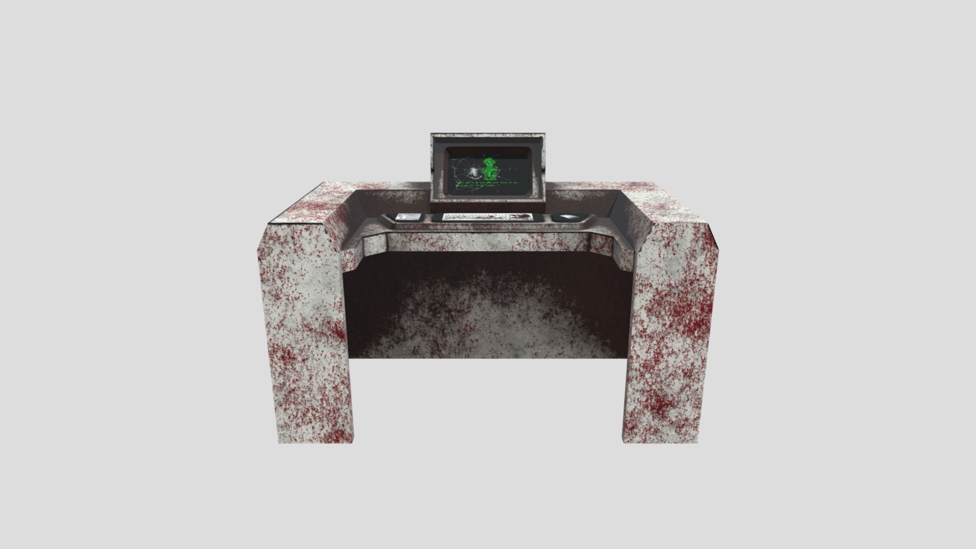 Haunted Old Computer - Download Free 3D model by saltyshiro [b6458a8 ...