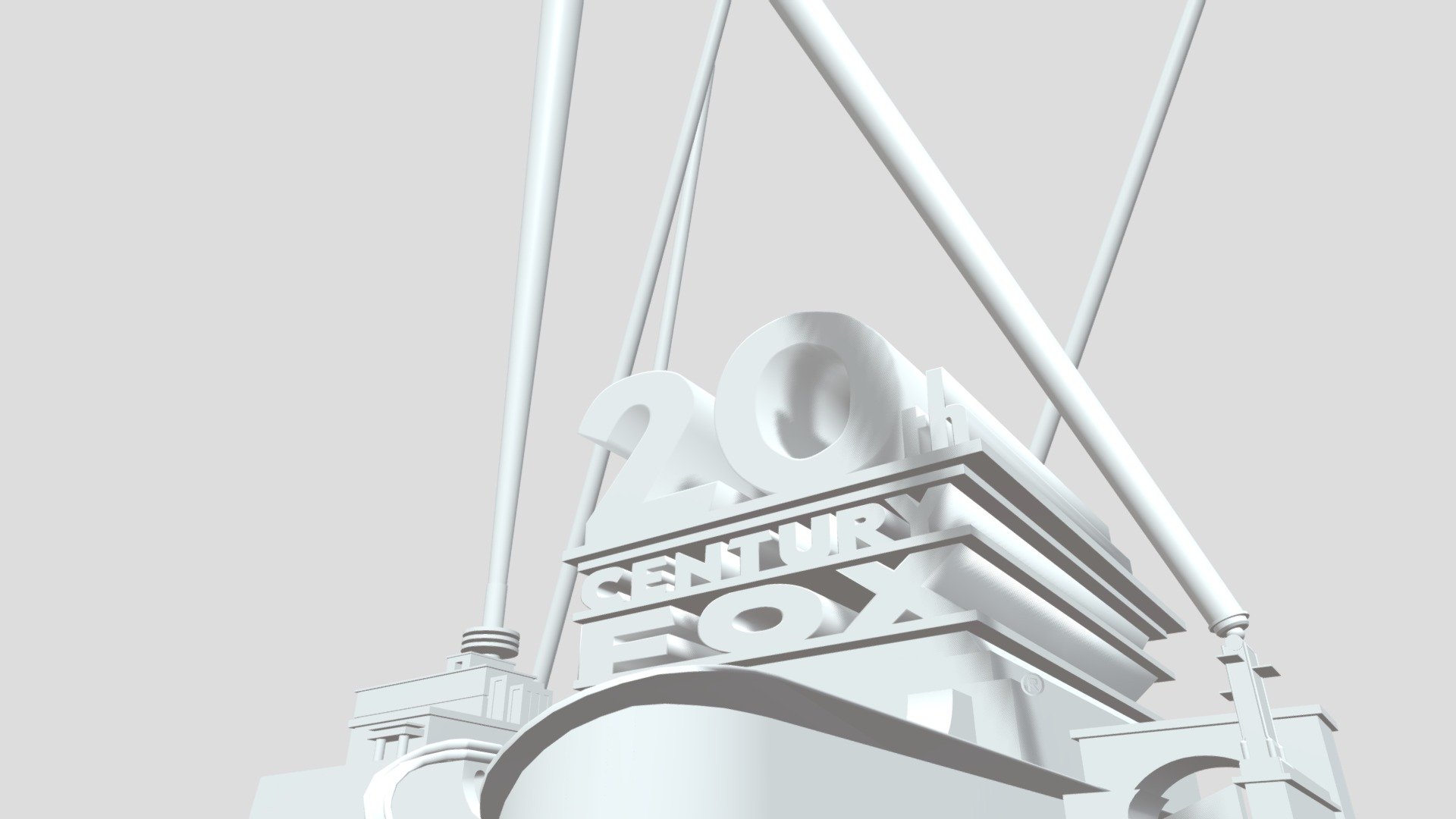 20th Century Fox Logo 1981 Remake - Download Free 3D model by Maddox ...