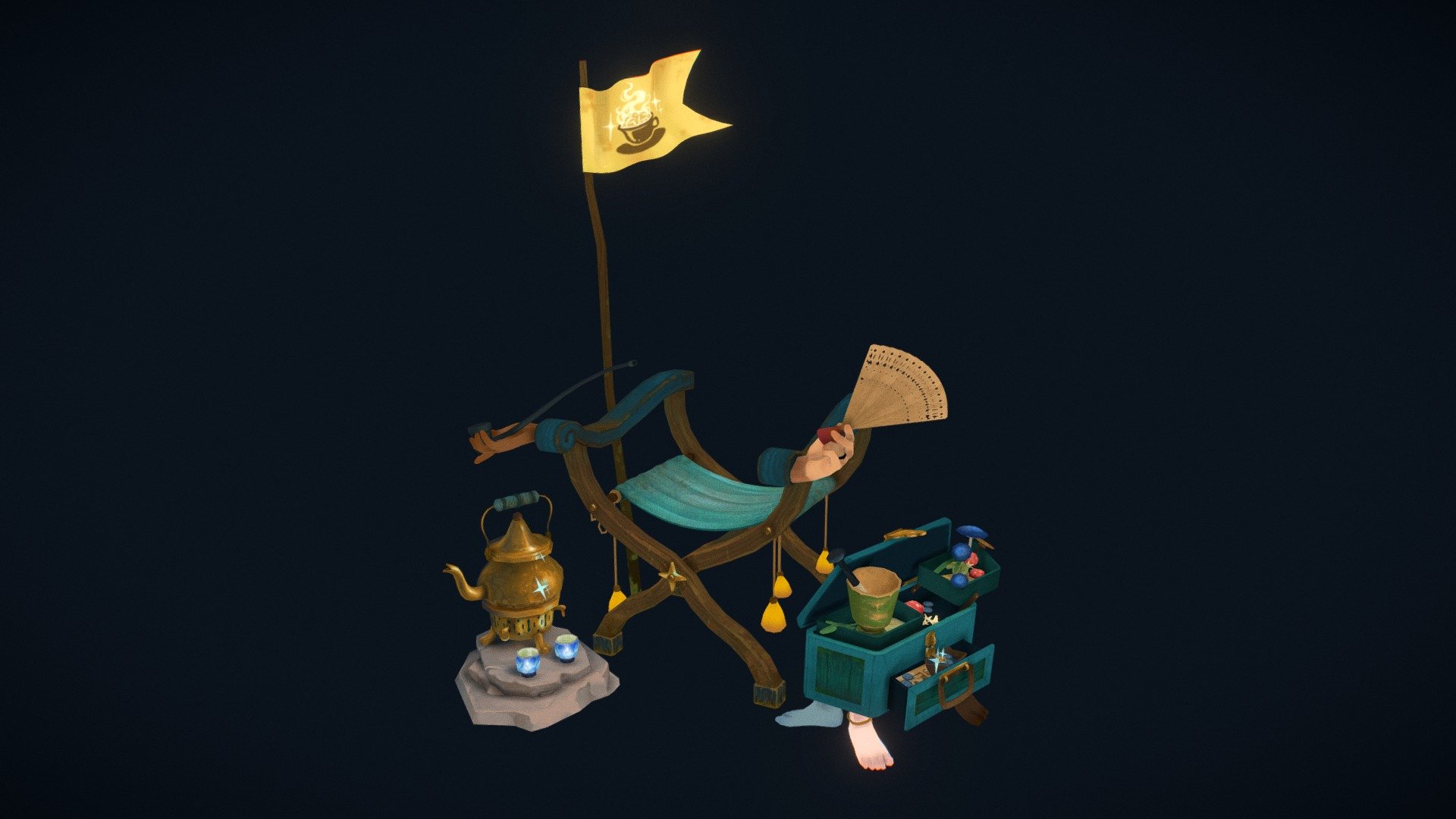 Travelling Merchant's Kit #AdventureKitChallenge - Download Free 3D ...
