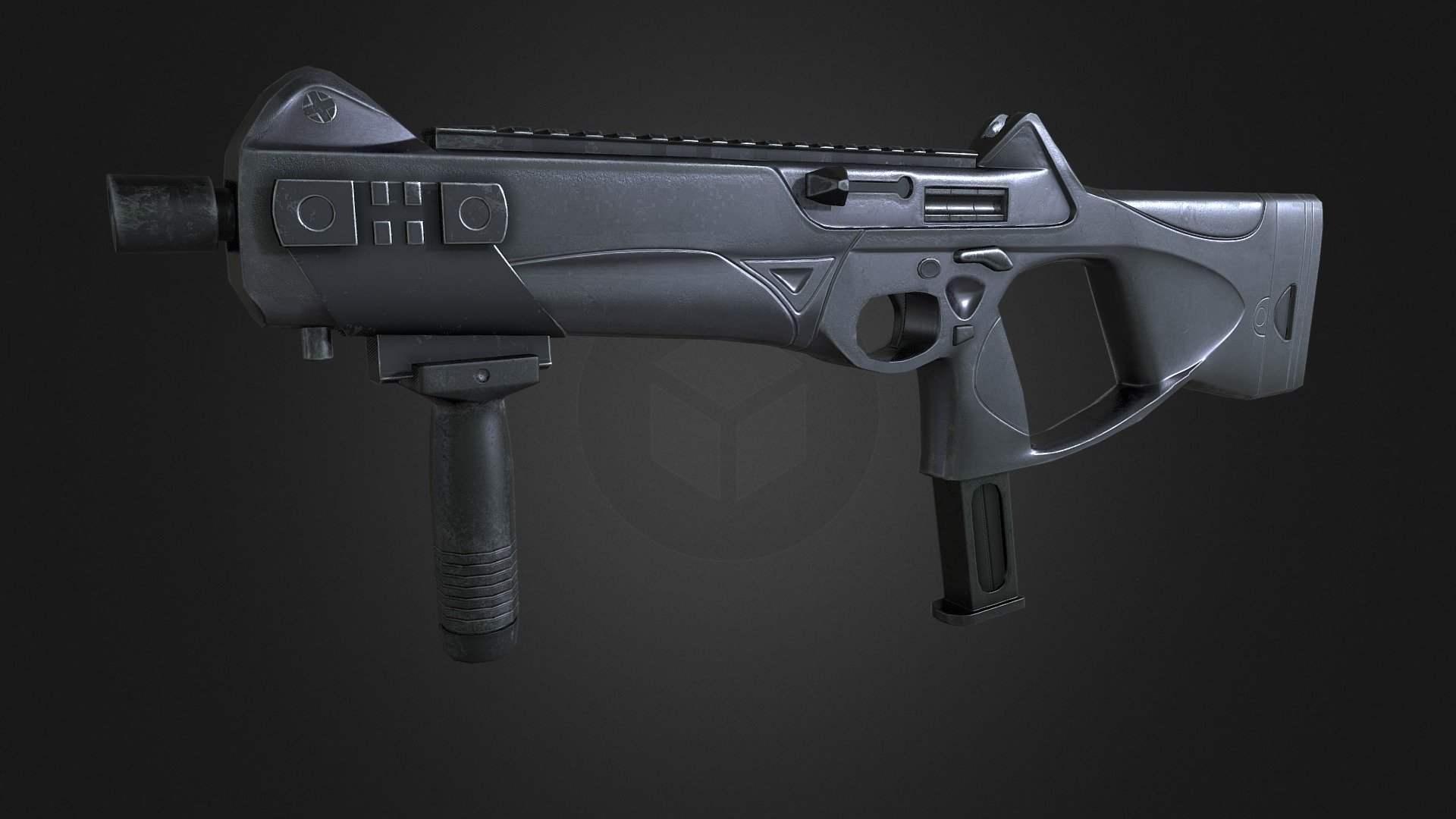 Mx4 SMG - Download Free 3D model by TORI106 [b64aeb0] - Sketchfab