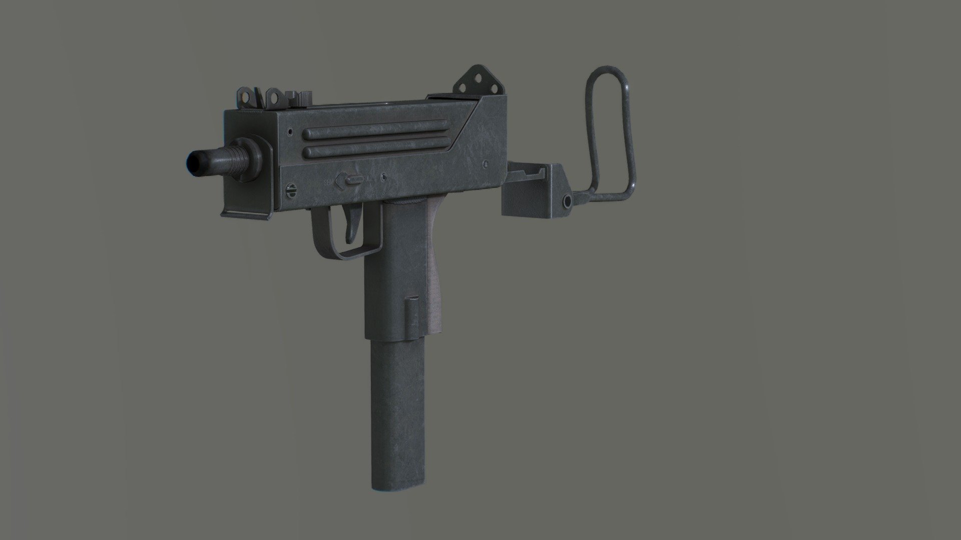 INGRAM "M-10" - Download Free 3D model by Buntollv [b64b8f2] - Sketchfab
