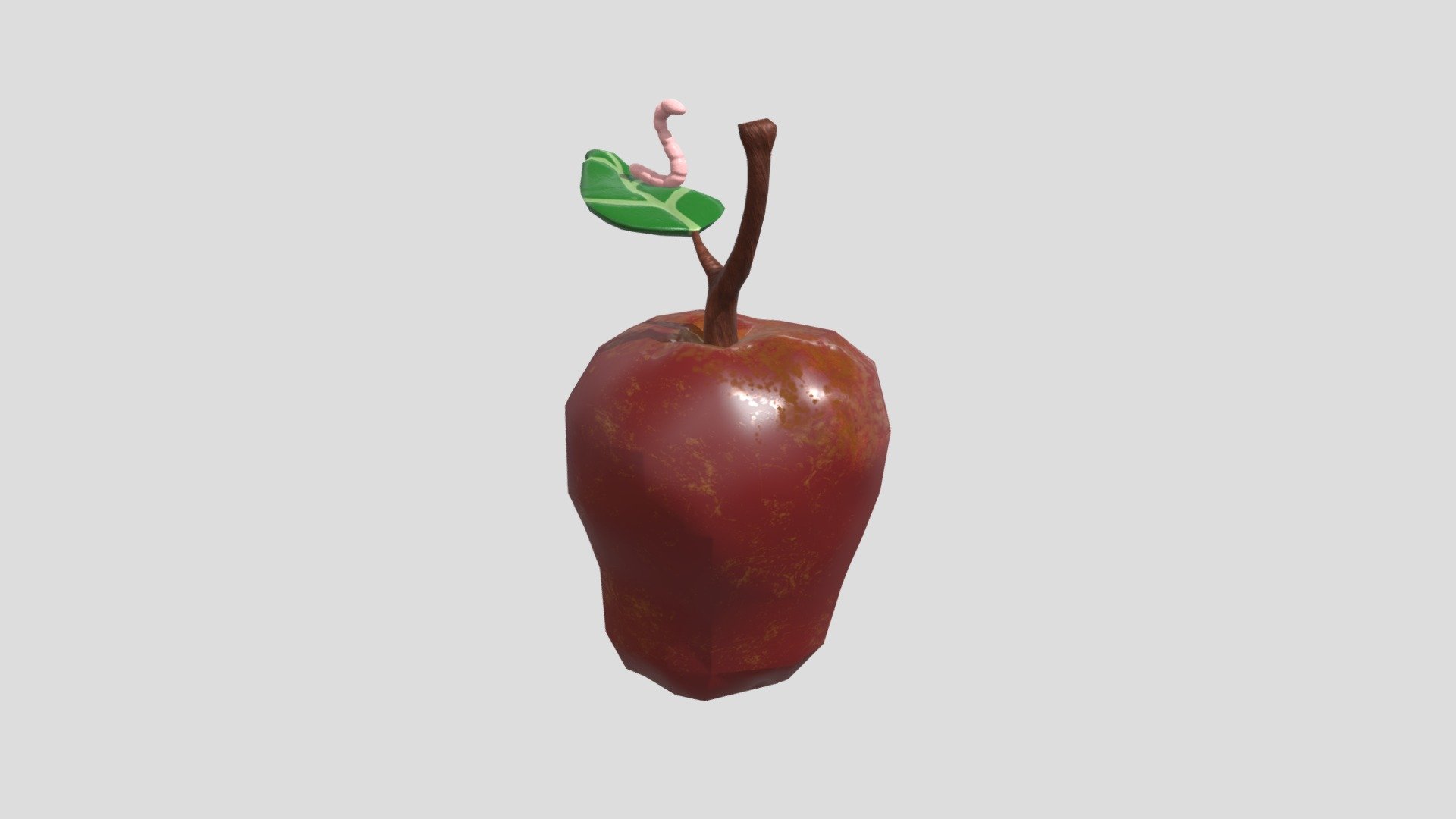 Apple - 3D model by vladshatrov [b64cf10] - Sketchfab