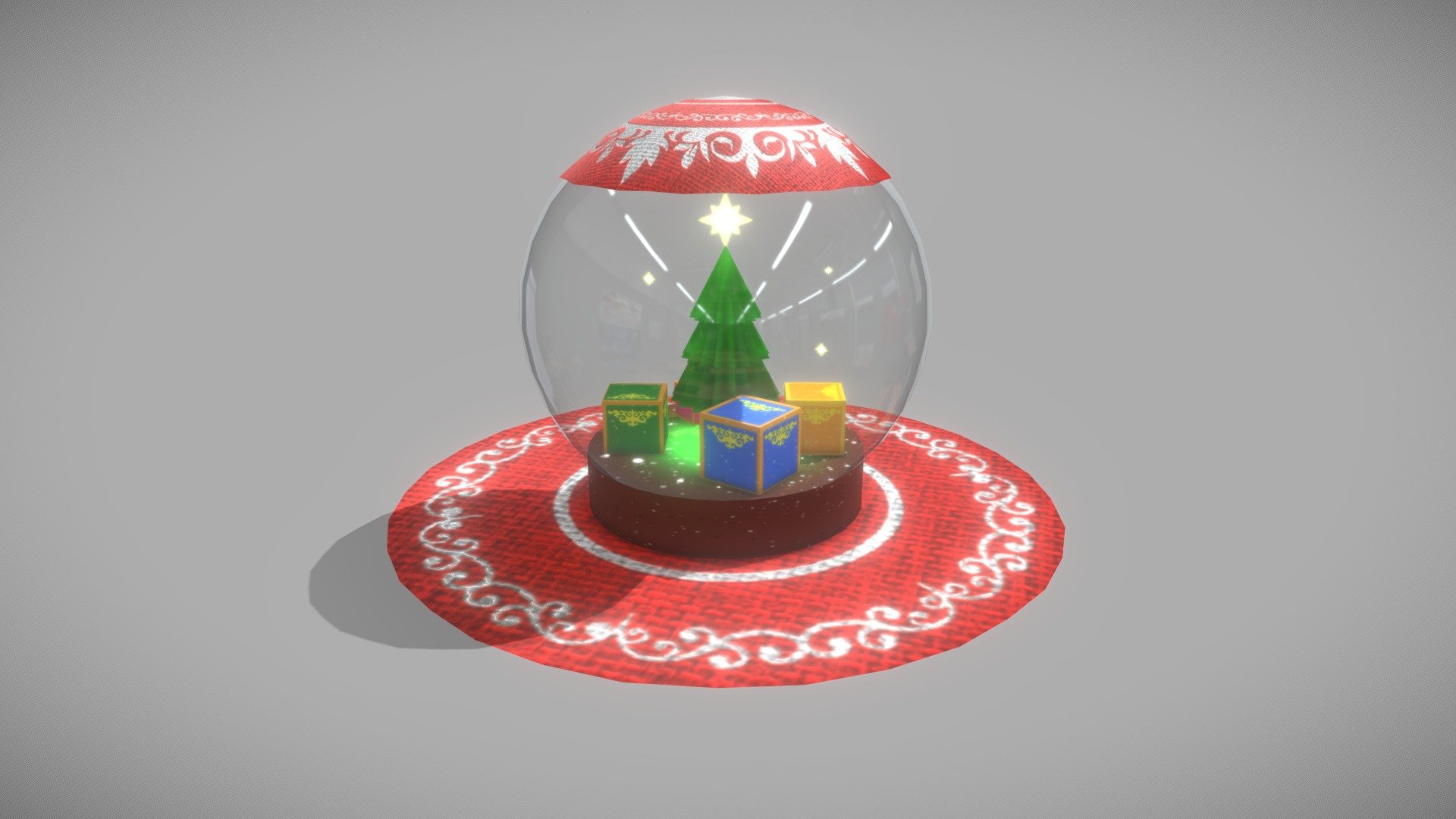 PRETTY CHRISTMAS CRYSTAL BALL - 3D model by Constanza_Valenzuela ...