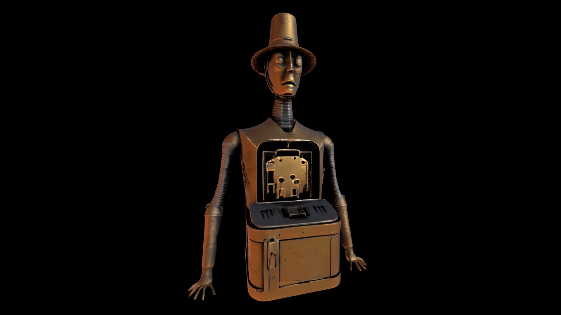 Gun Upgrade Automaton - Curse of the West - Download Free 3D model by ...