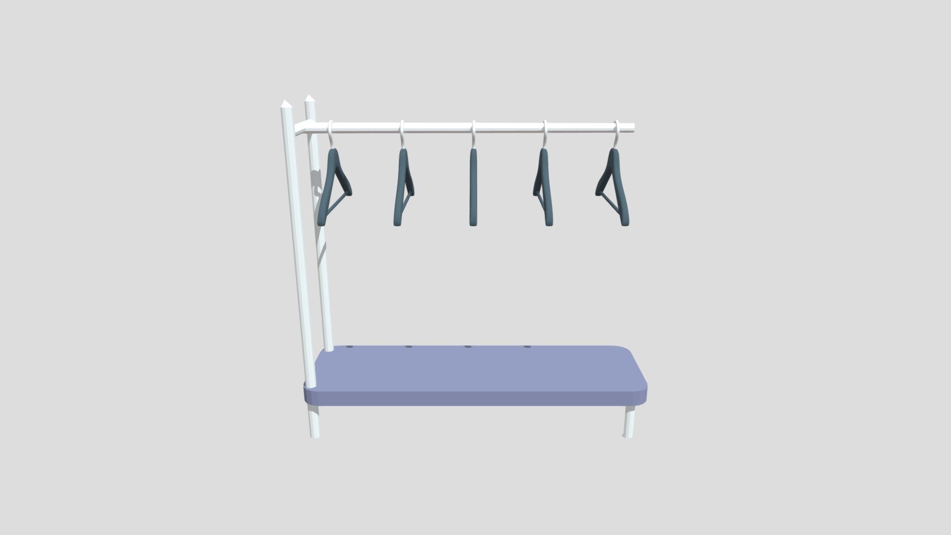 Shirt Stand – 3D Model for Clothing Stores - Download Free 3D model by ...