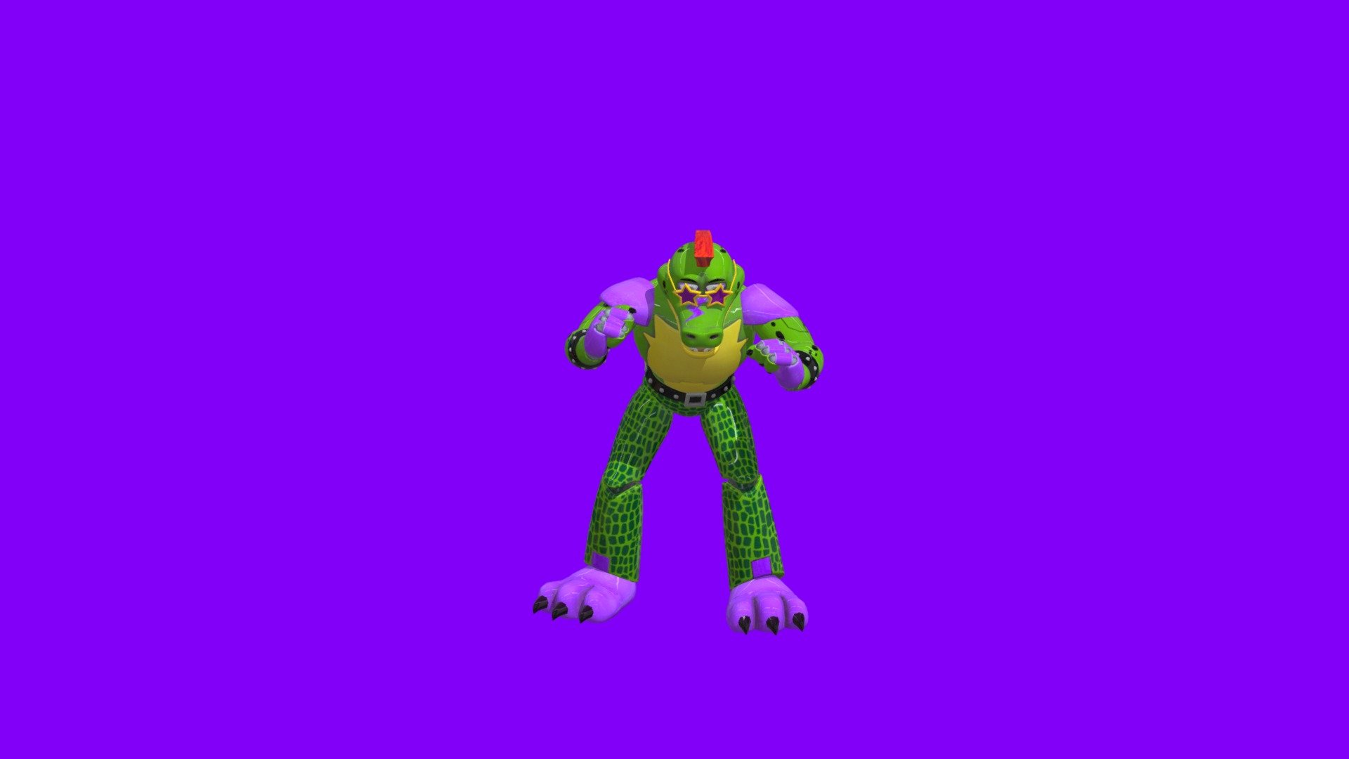 Montgomery Gator - 3D model by Kristine_kat-_- (@Kristine_kat) [b652364 ...
