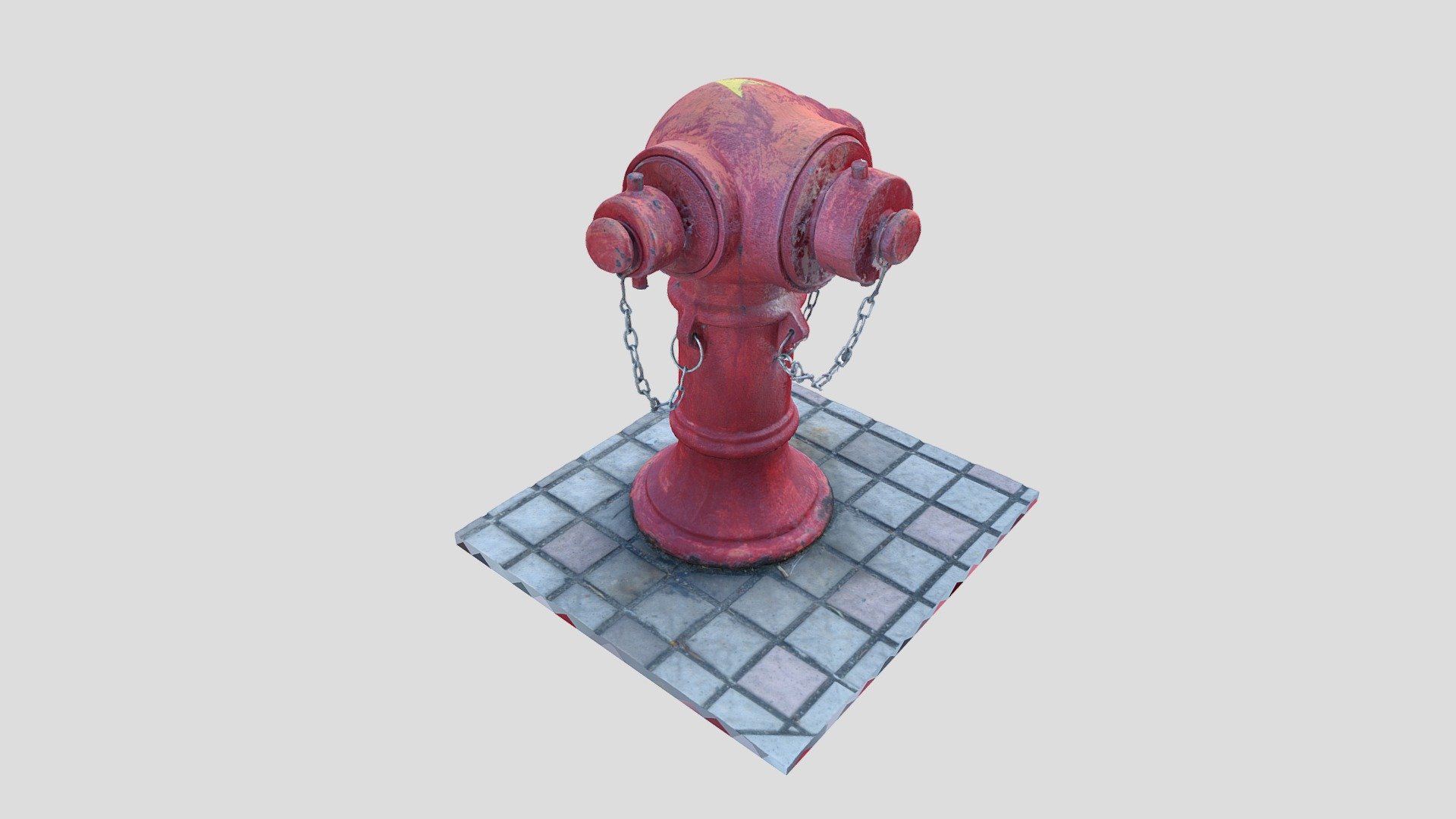 Fire Hydrant - 3D model by KLChan [b6526be] - Sketchfab