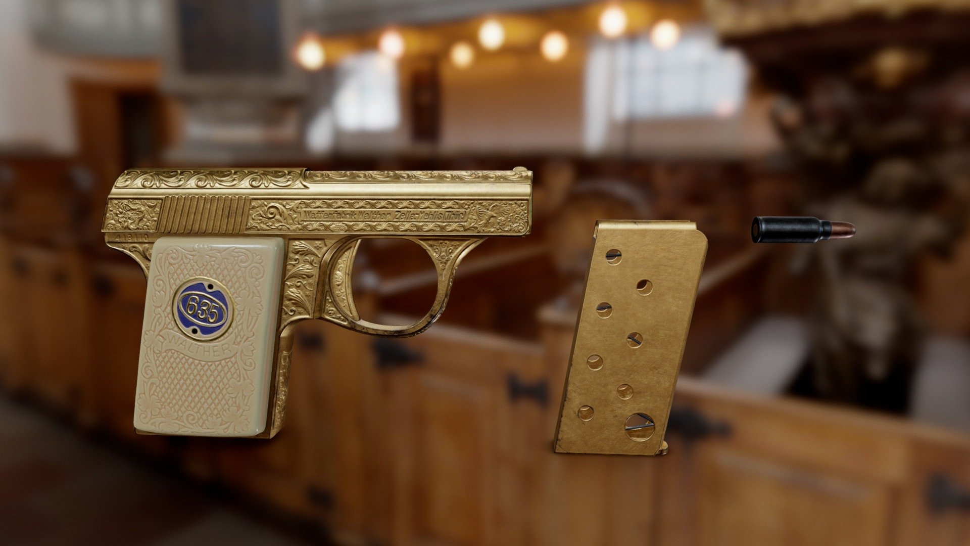 Mini Walther Modell 9 - 3D model by Andrei Sovetkin (@skaut) [b654339 ...
