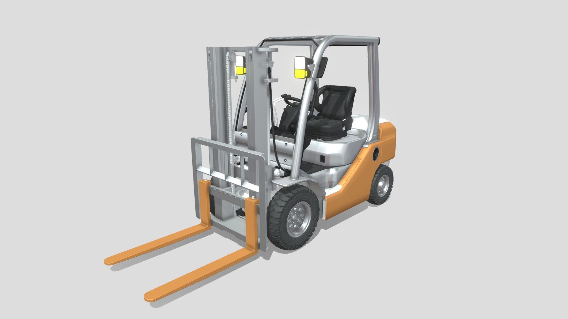 Toyota_Forklift_8FD25 - 3D model by The Learning Network ...
