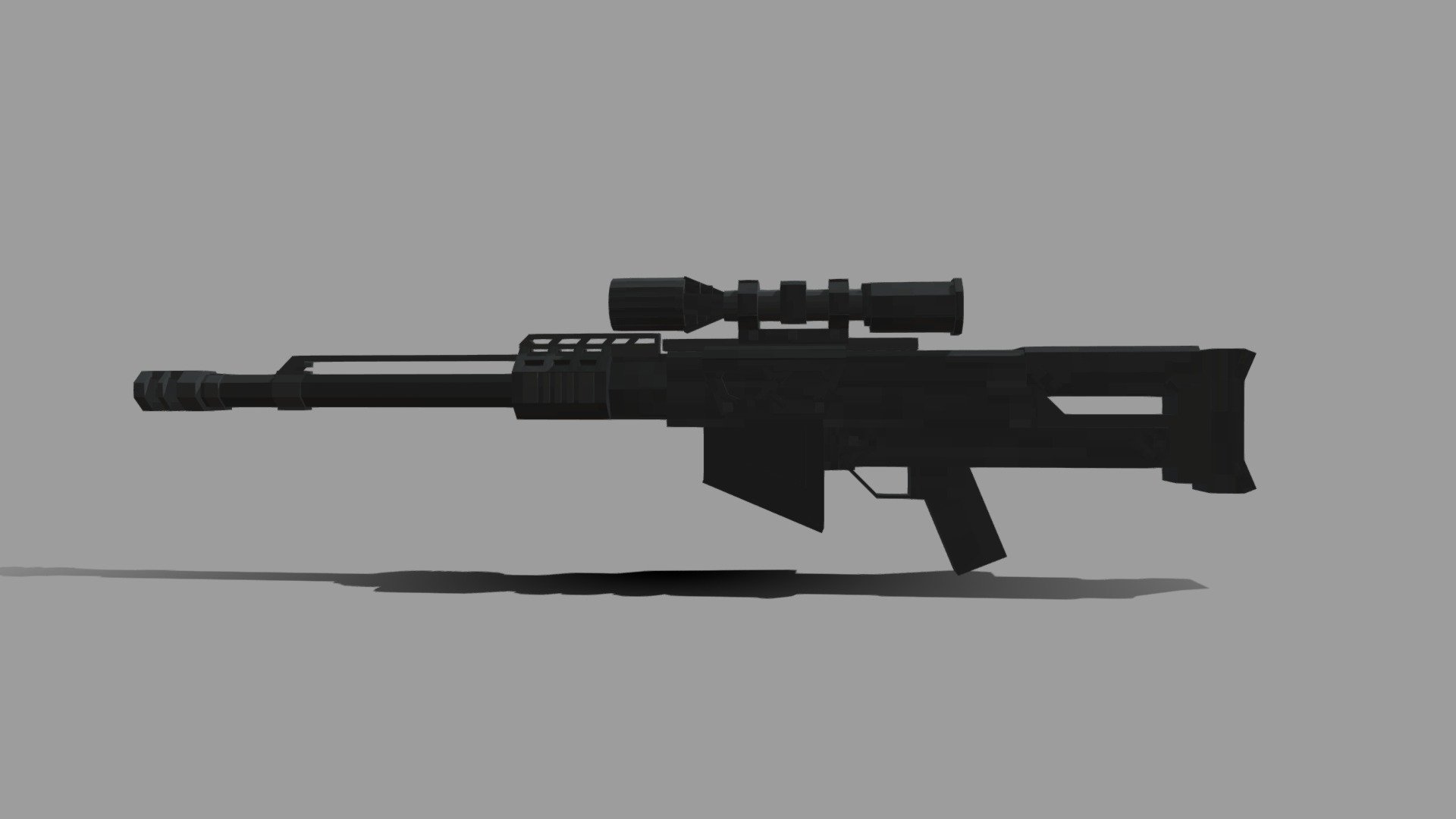 AS50 Sniper - 3D model by Clax01 [b6564cf] - Sketchfab