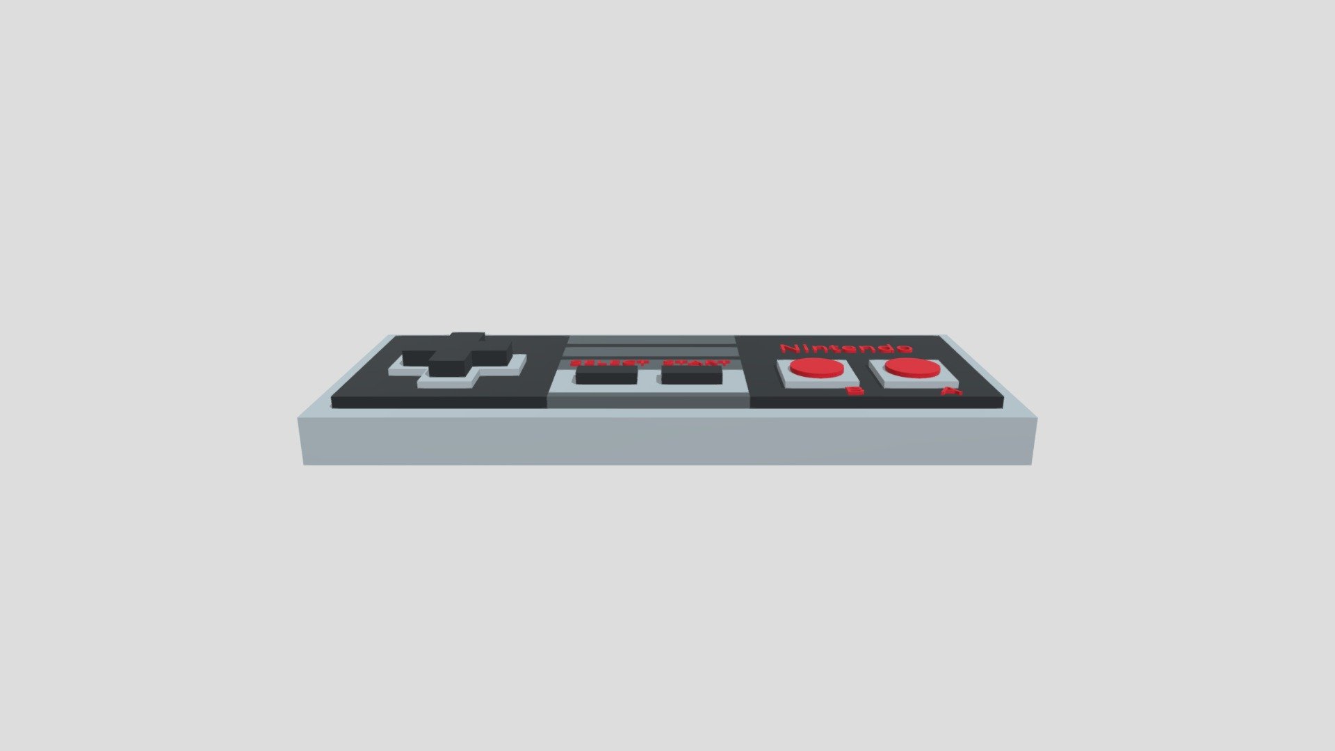Nintendo NES Controller - 3D model by PussInBootsFan1998 (@keeblerkai51 ...