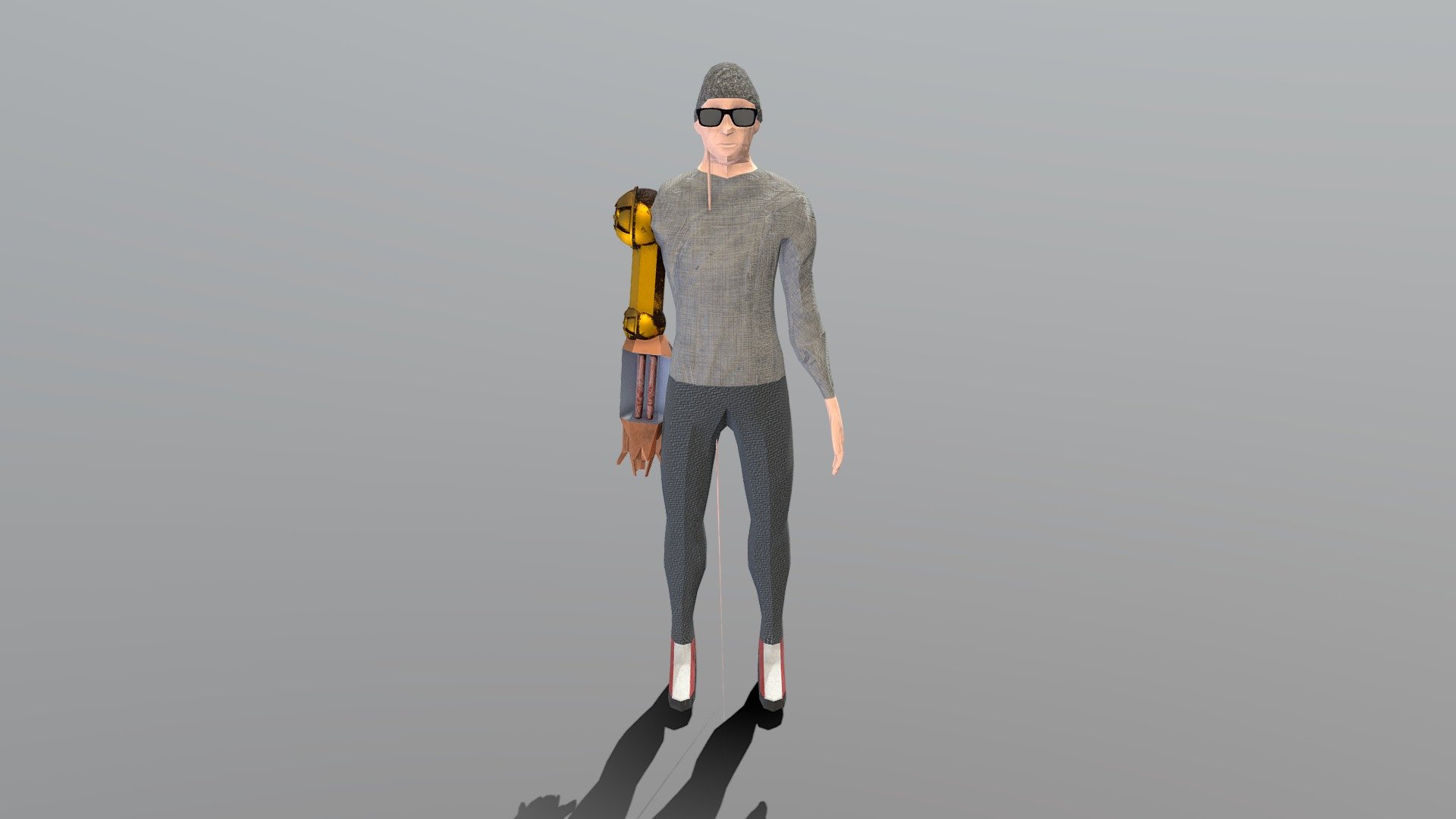 animated cyborg - 3D model by Systamatic (@GeorgeK.) [b656c94] - Sketchfab