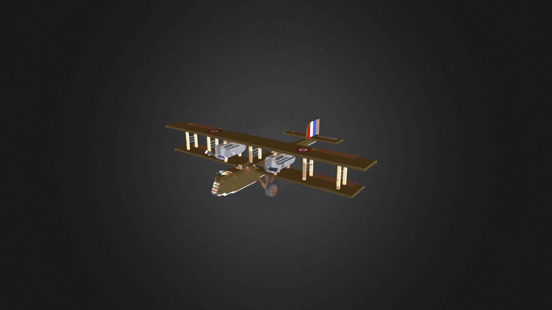 Airco DH.10 - 3D model by theMagicMelon (@derpietster) [b657fe7 ...