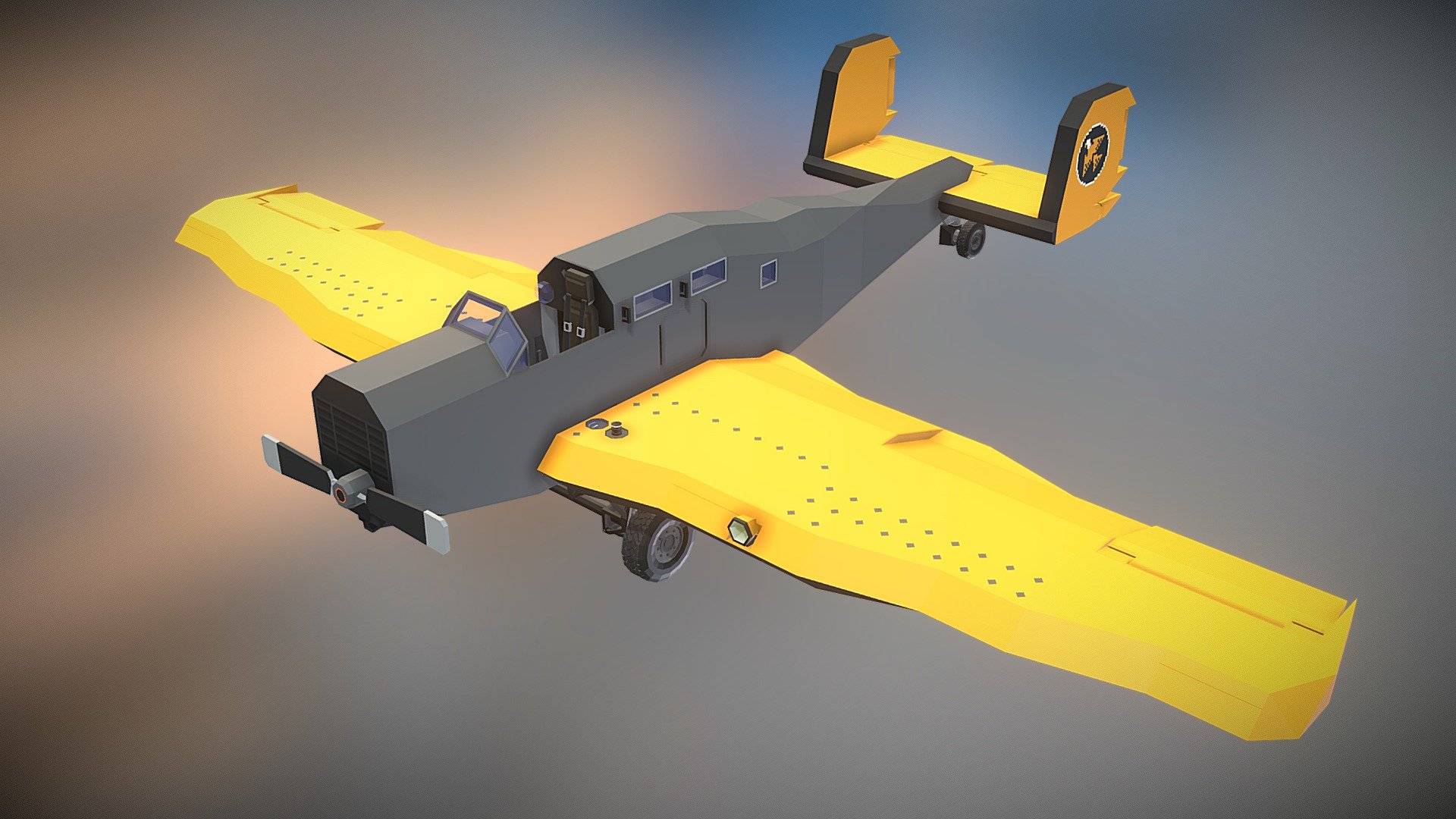 Goldwing Go.6 Stork - Stormworks - Download Free 3D model by Thales ...