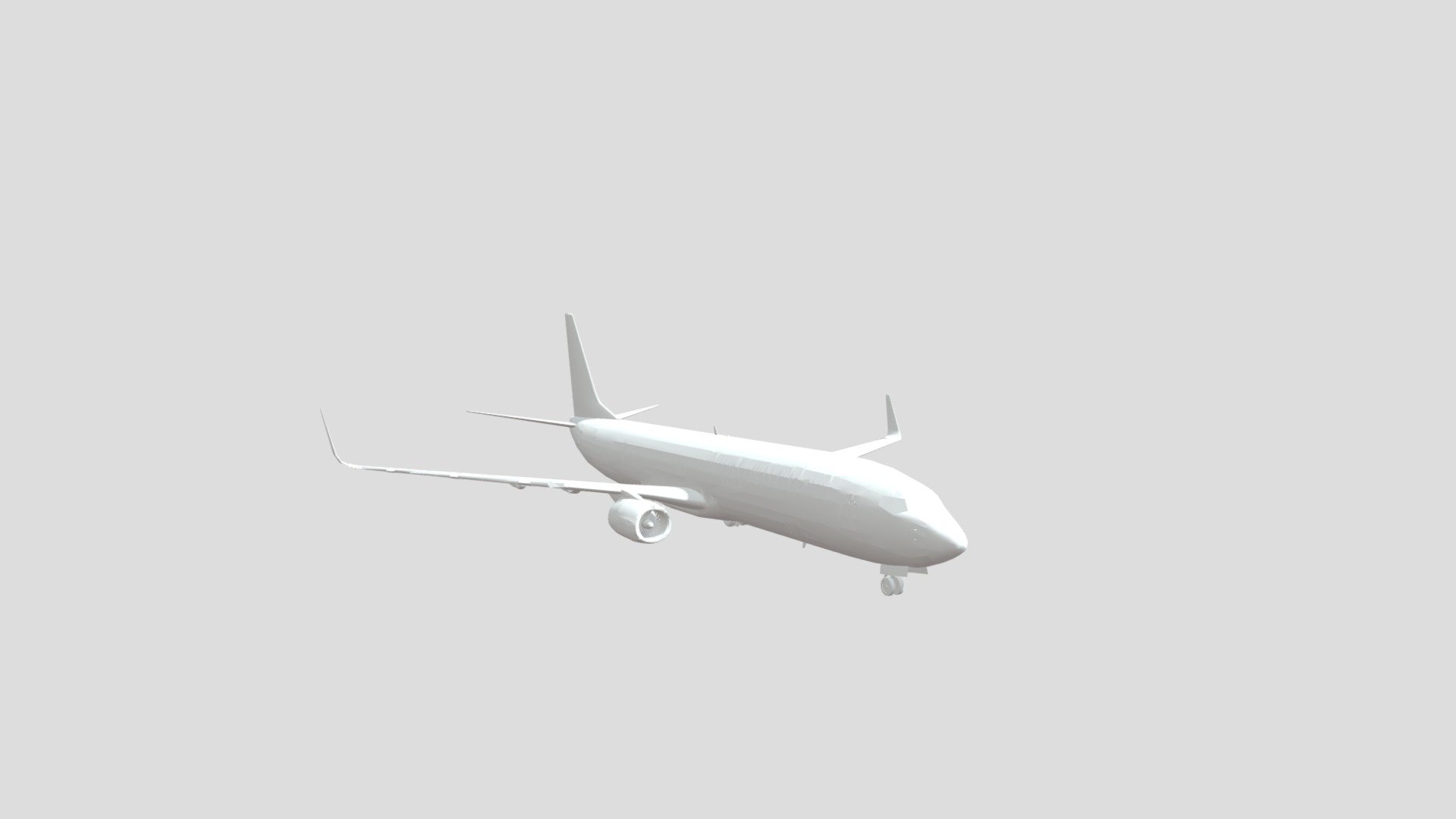 Very Basic Boeing 737 - Download Free 3D model by Daniel Skomorovsky ...