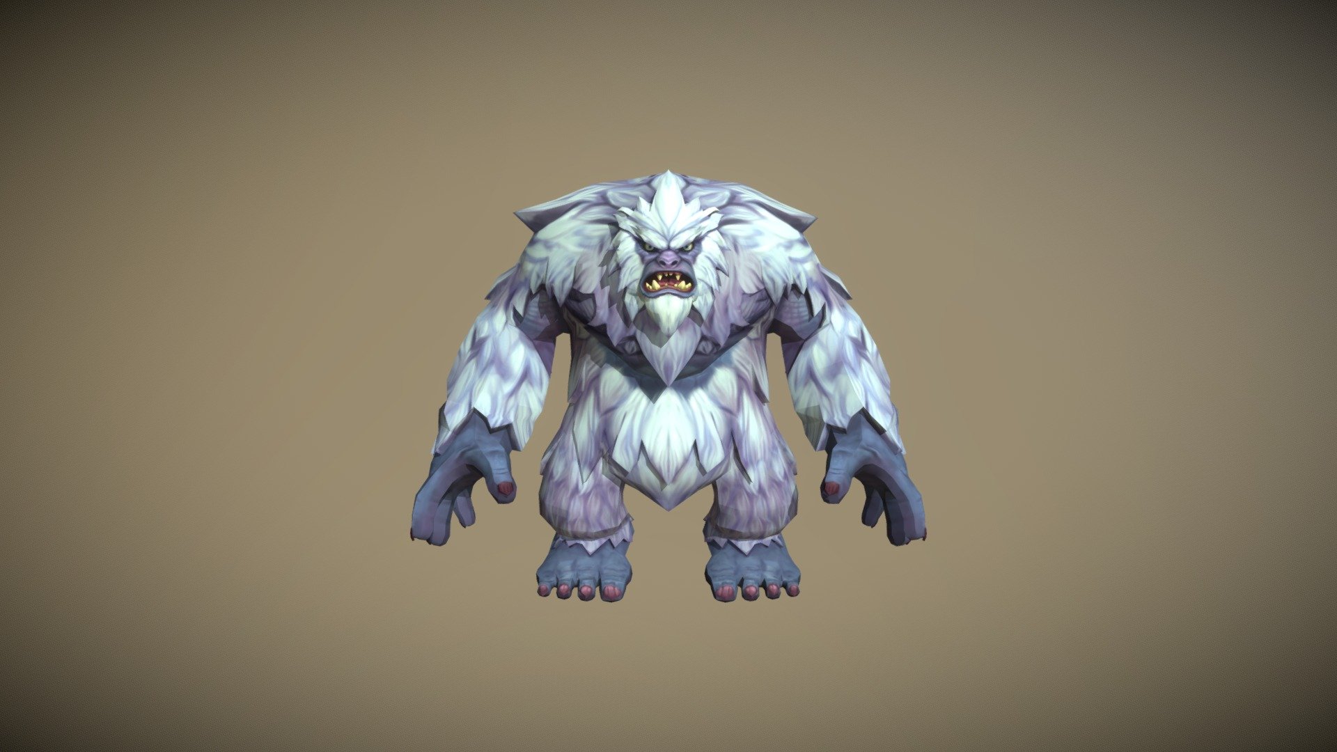 Yeti - 3D model by Vladiviriy [b659eb1] - Sketchfab