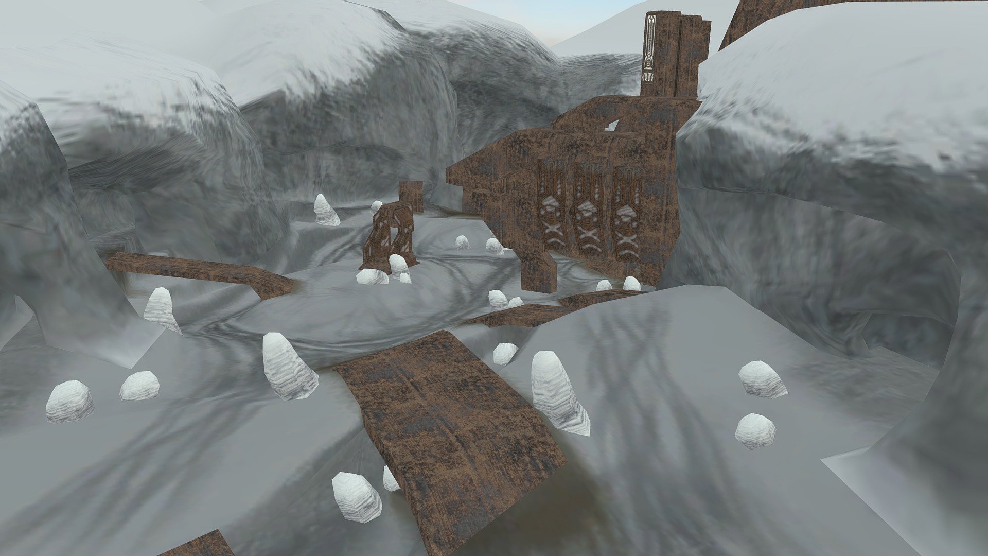 Halo 2>Multiplayer>Bonus>Containment - Download Free 3D model by ...